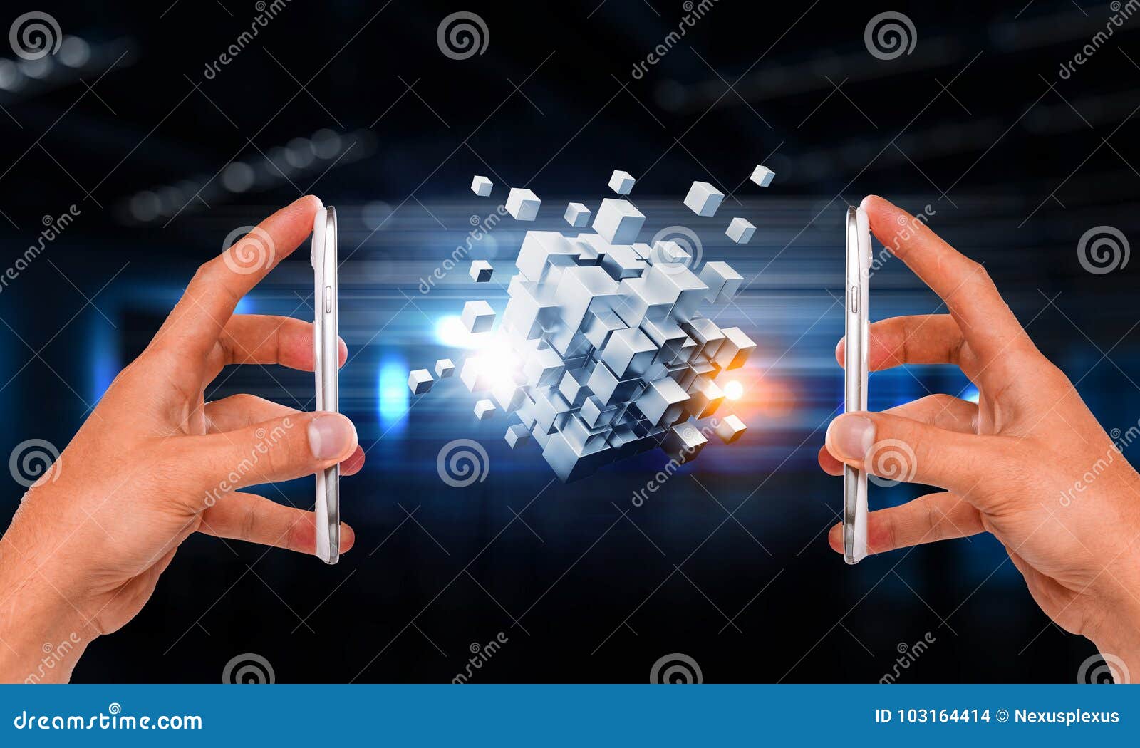 Integrating New Technologies Stock Photo - Image of technology ...