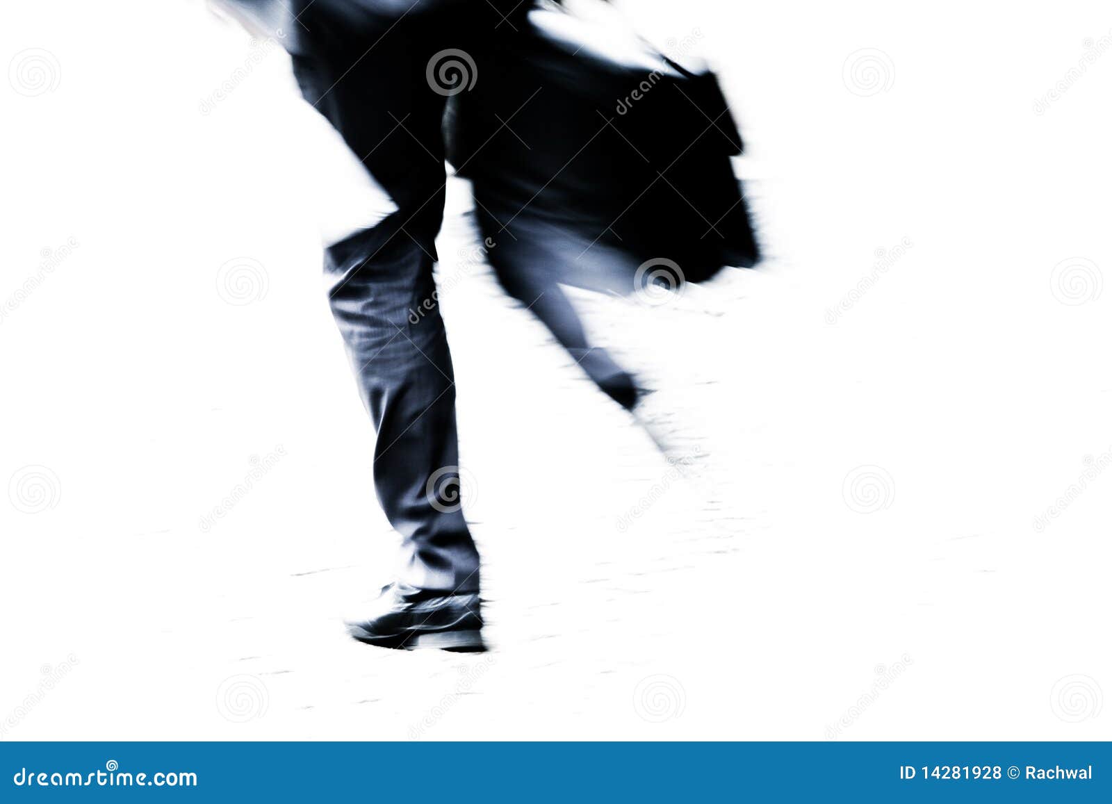 Businessman in a hurry stock photo. Image of adult, color - 14281928