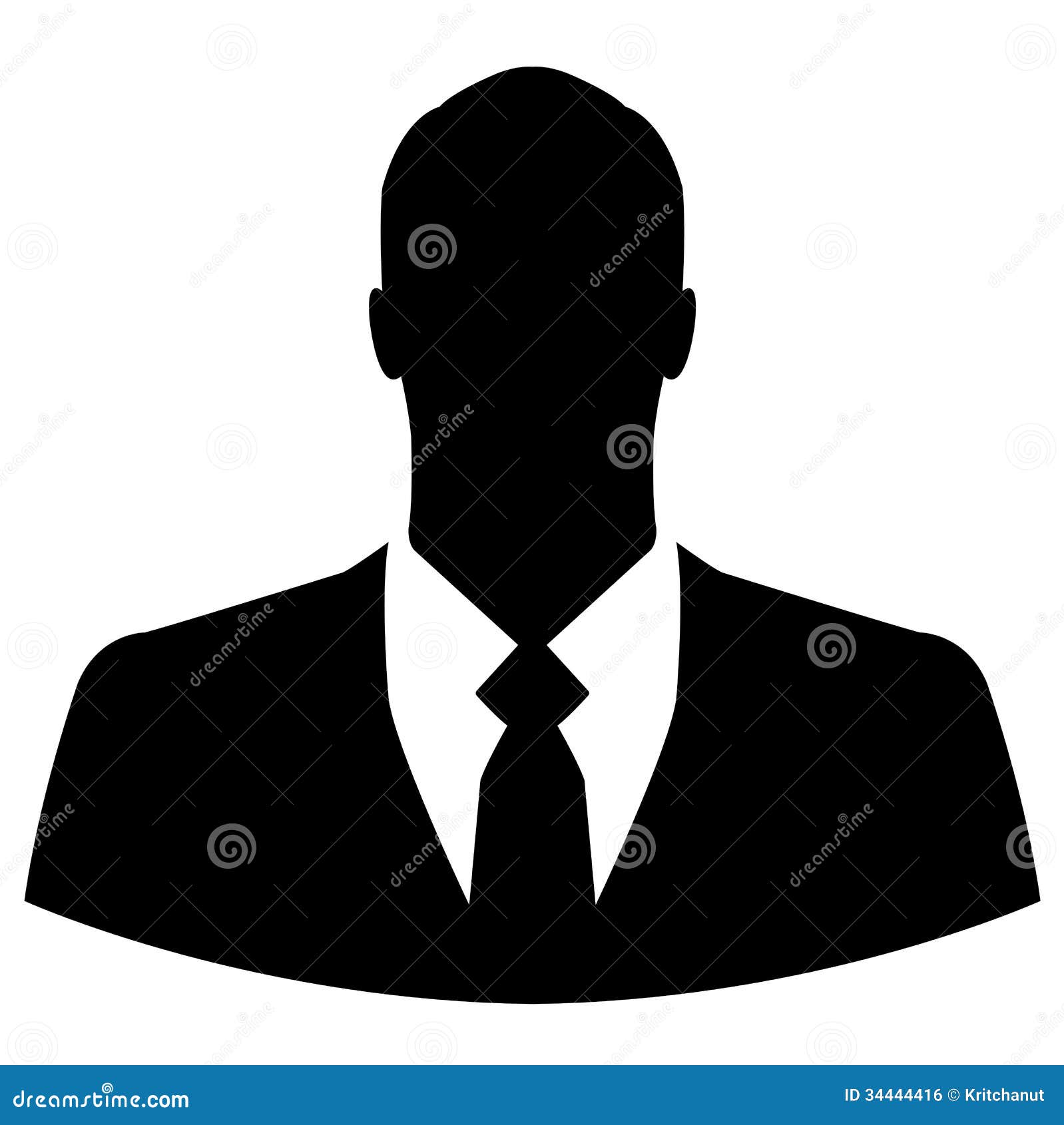 Businessman icon stock vector. Illustration of graphic - 34444416