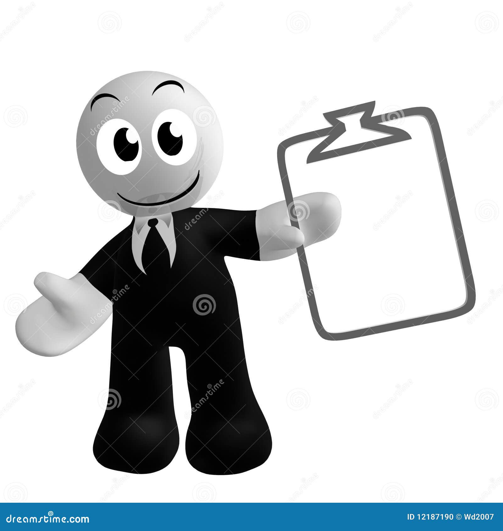 Businessman Icon with Schedule Task Symbol Stock Illustration ...