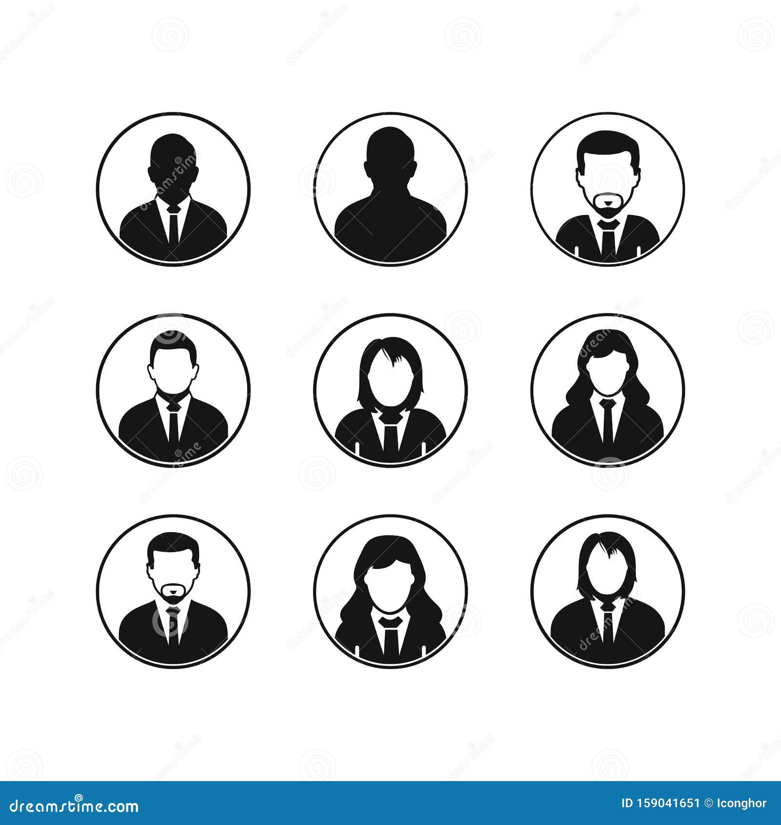 Businessman Icon set. stock vector. Illustration of businessman - 159041651 Businessman Icon set. stock vector. Illustration of businessman - 159041651
