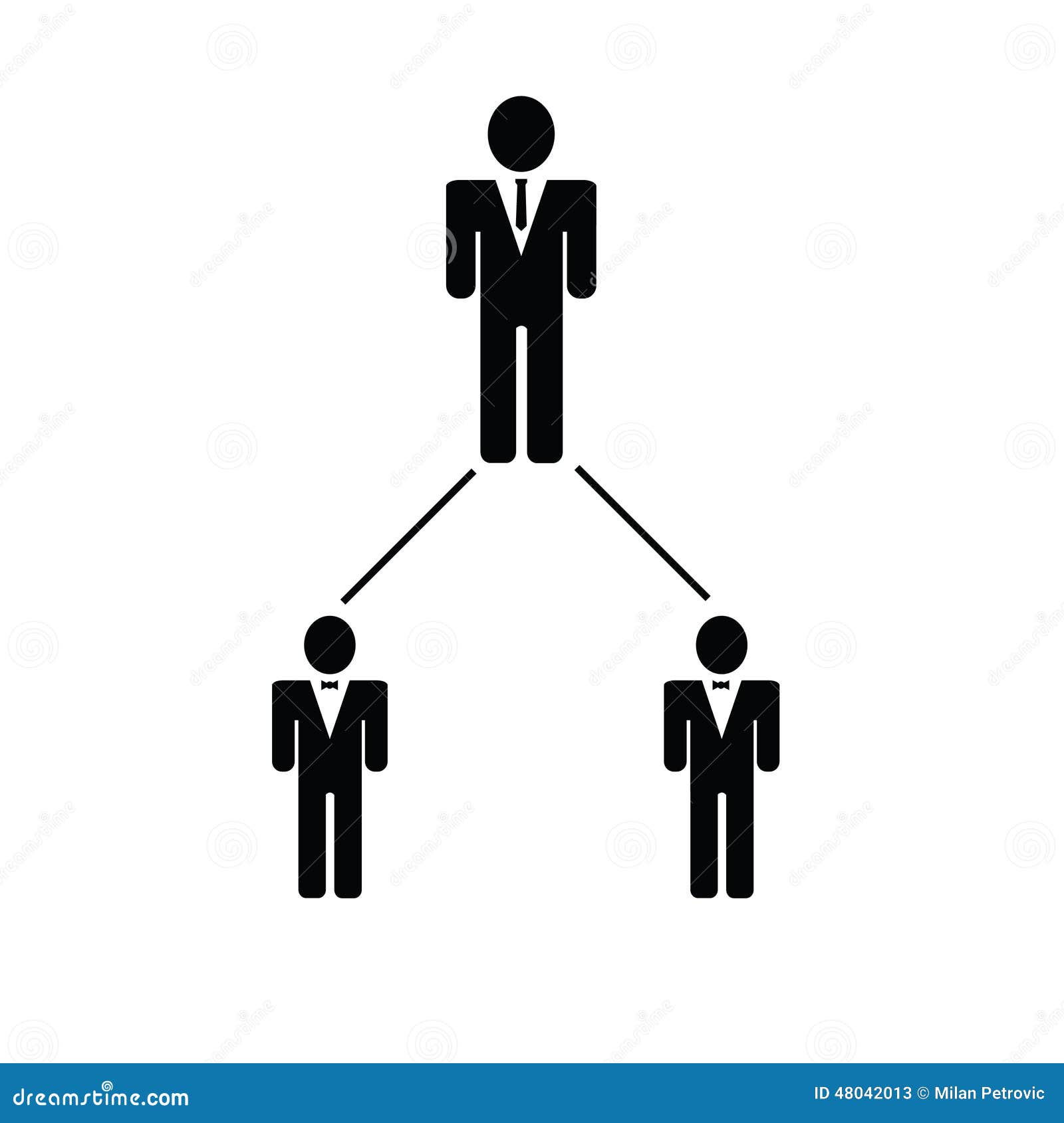 Businessman icon vector stock vector. Illustration of people - 48042013