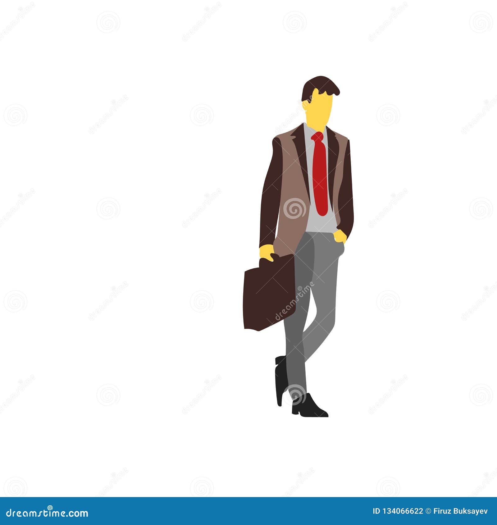Businessman Icon Vector Isolated on White Background, Businessman Sign ...
