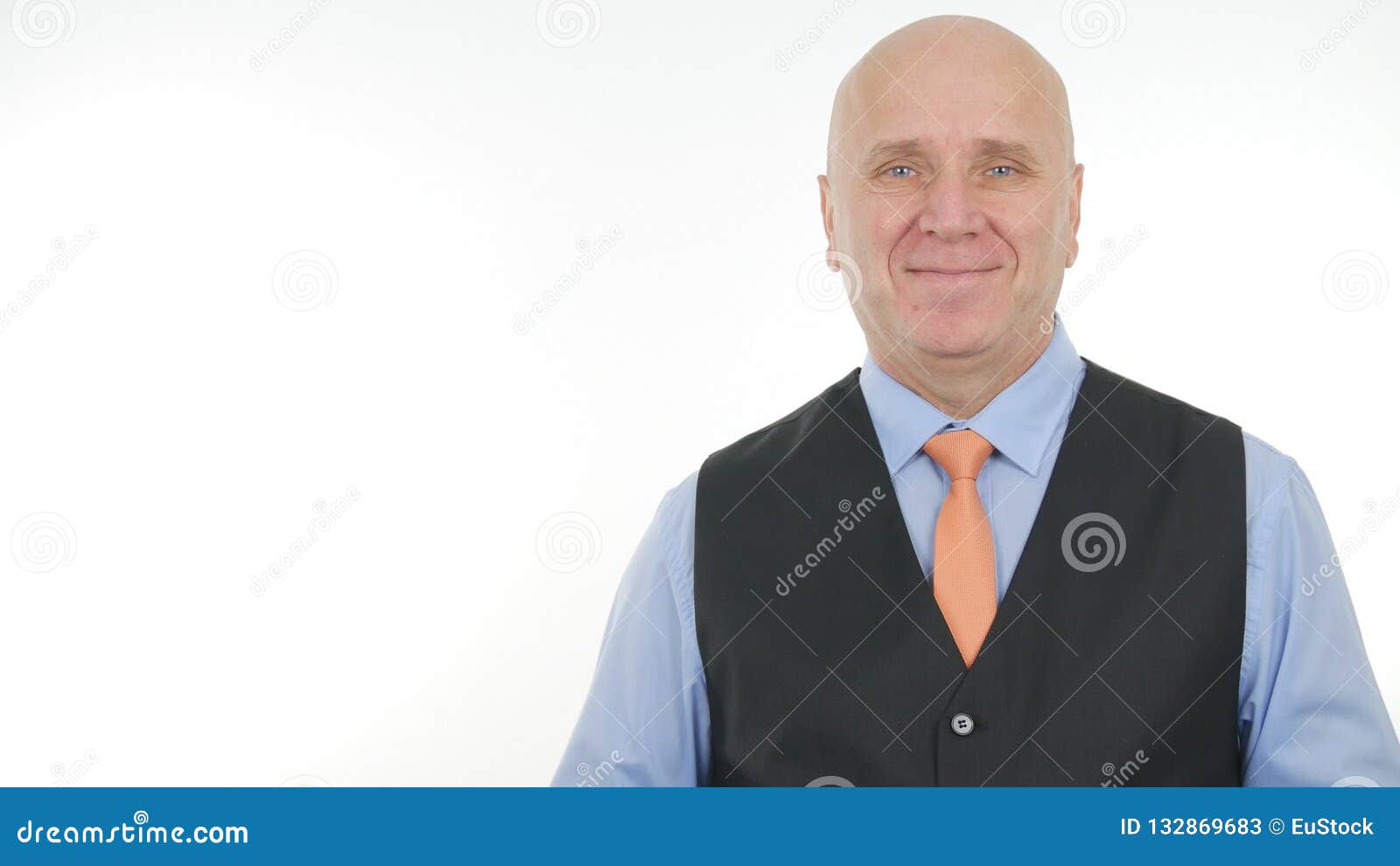 Businessman Image Smiling Happy in Interview Stock Image - Image of ...