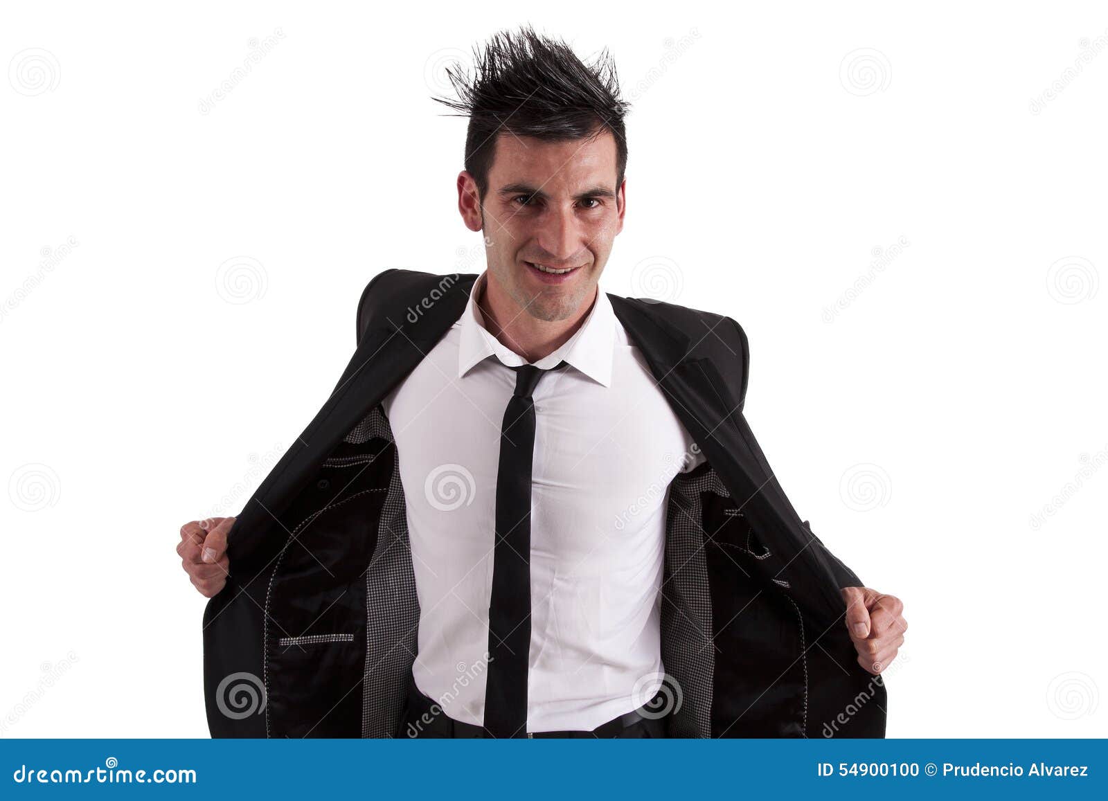 Businessman isolated stock photo. Image of businesspeople - 54900100