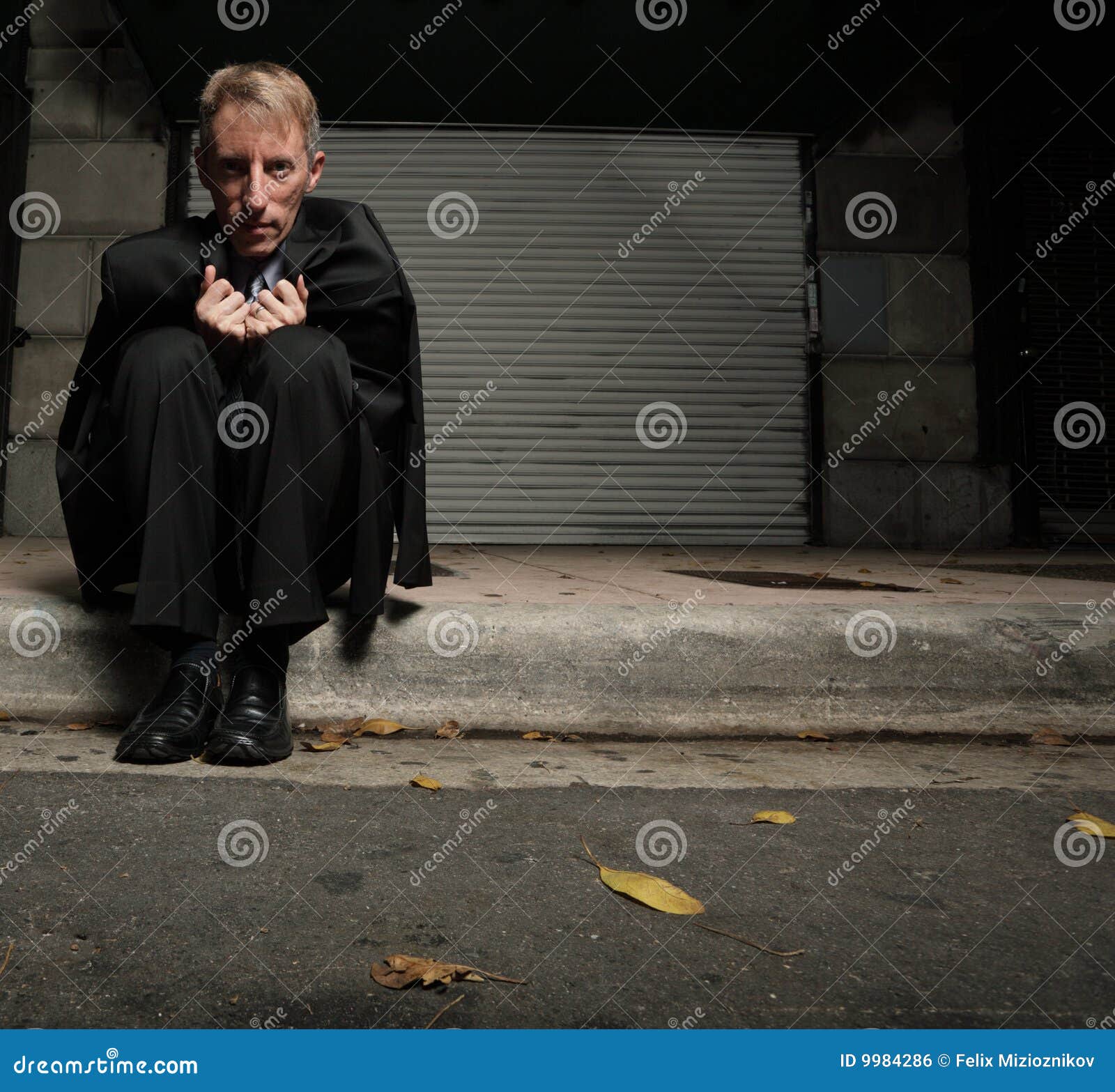 Businessman without a job stock photo. Image of caucasian - 9984286
