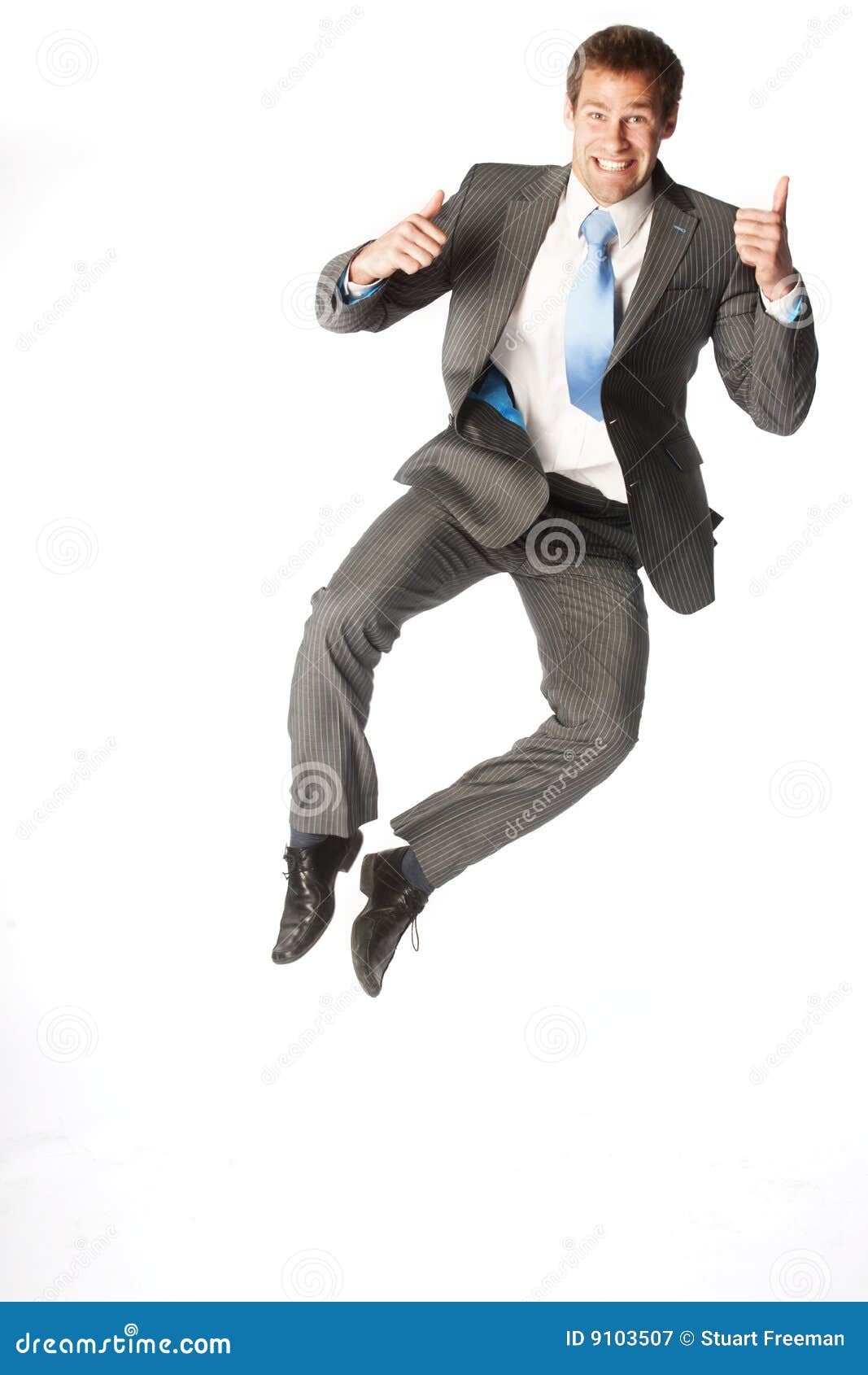Businessman jump stock image. Image of leap, business - 9103507