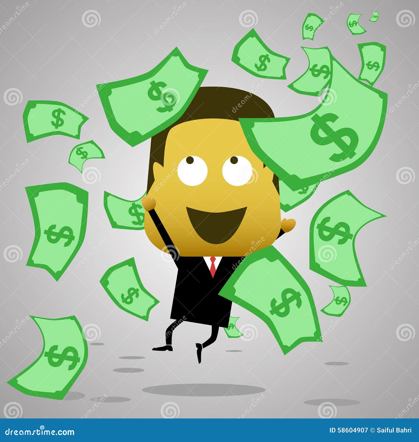 Money Falling From The Sky Animation