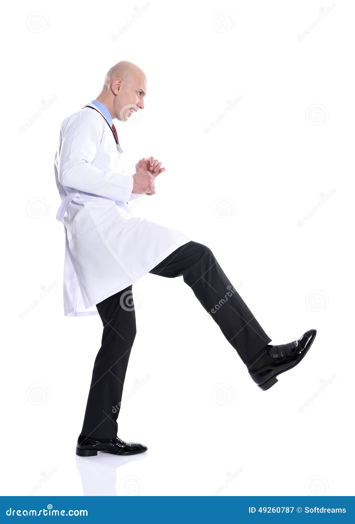 Businessman kicking stock image. Image of dynamics, escape - 49260787