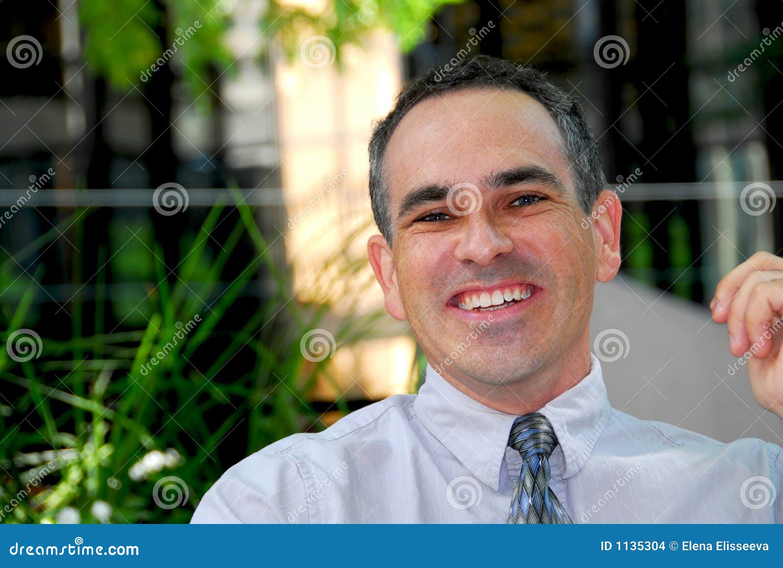 Businessman laughing stock photo. Image of joyful, happiness - 1135304