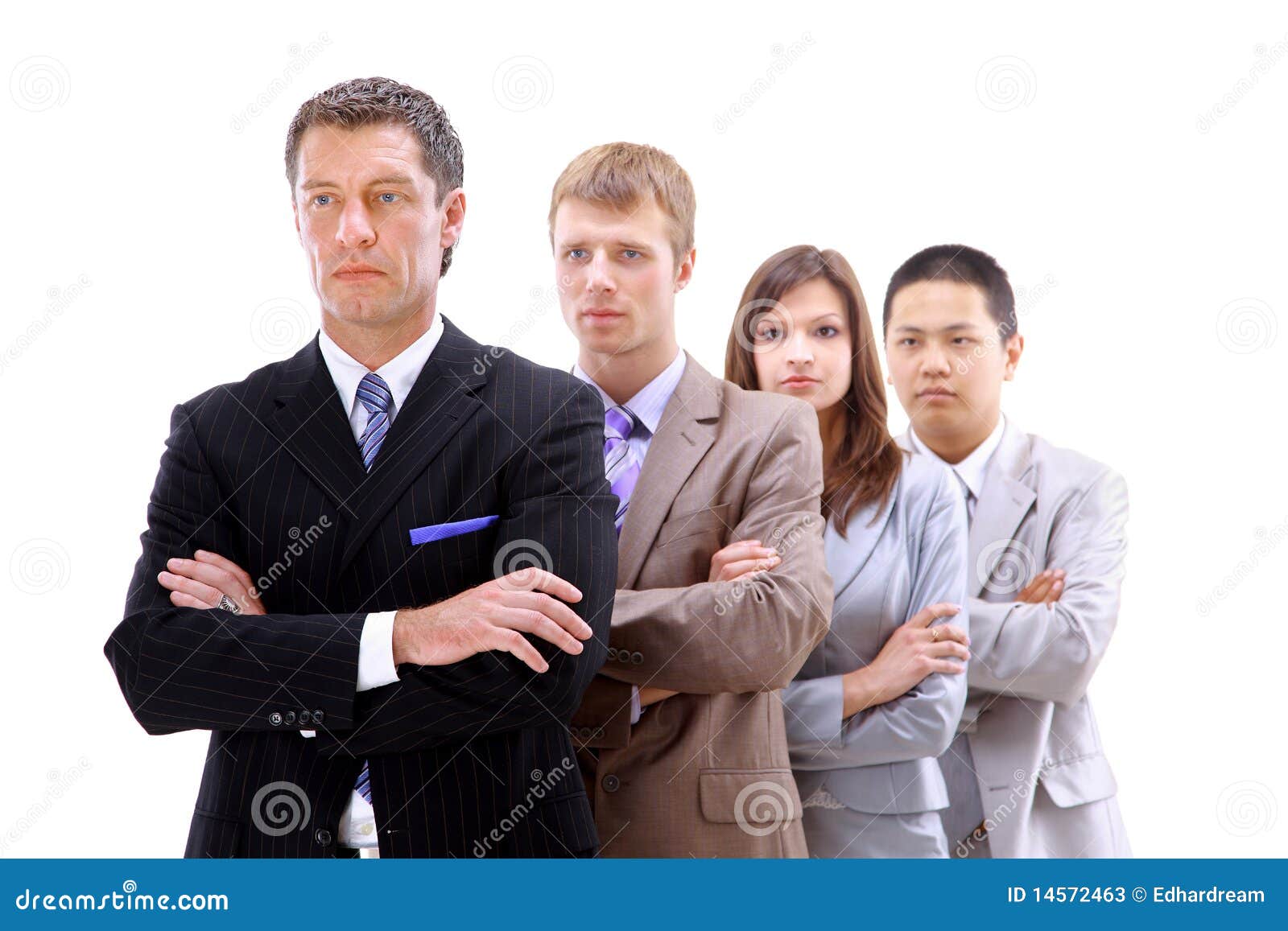 Businessman Leading a Business Stock Image - Image of entrepreneur ...