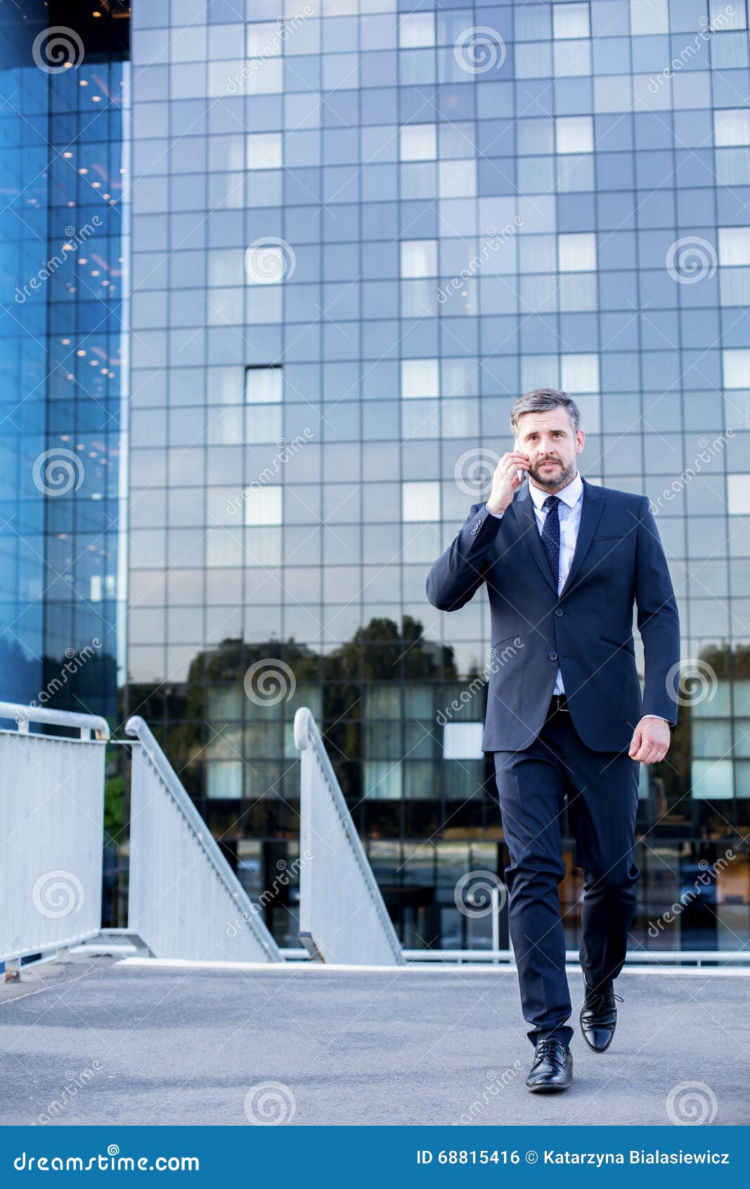 Businessman Leaving the Work Stock Photo - Image of business ...