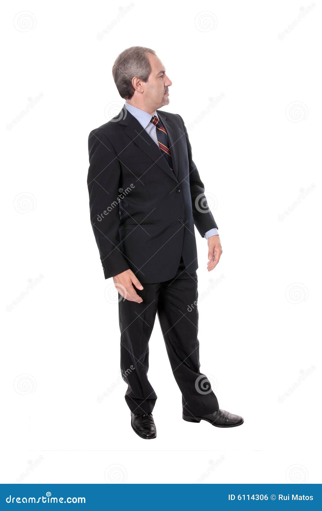 Businessman looking left stock photo. Image of confident - 6114306