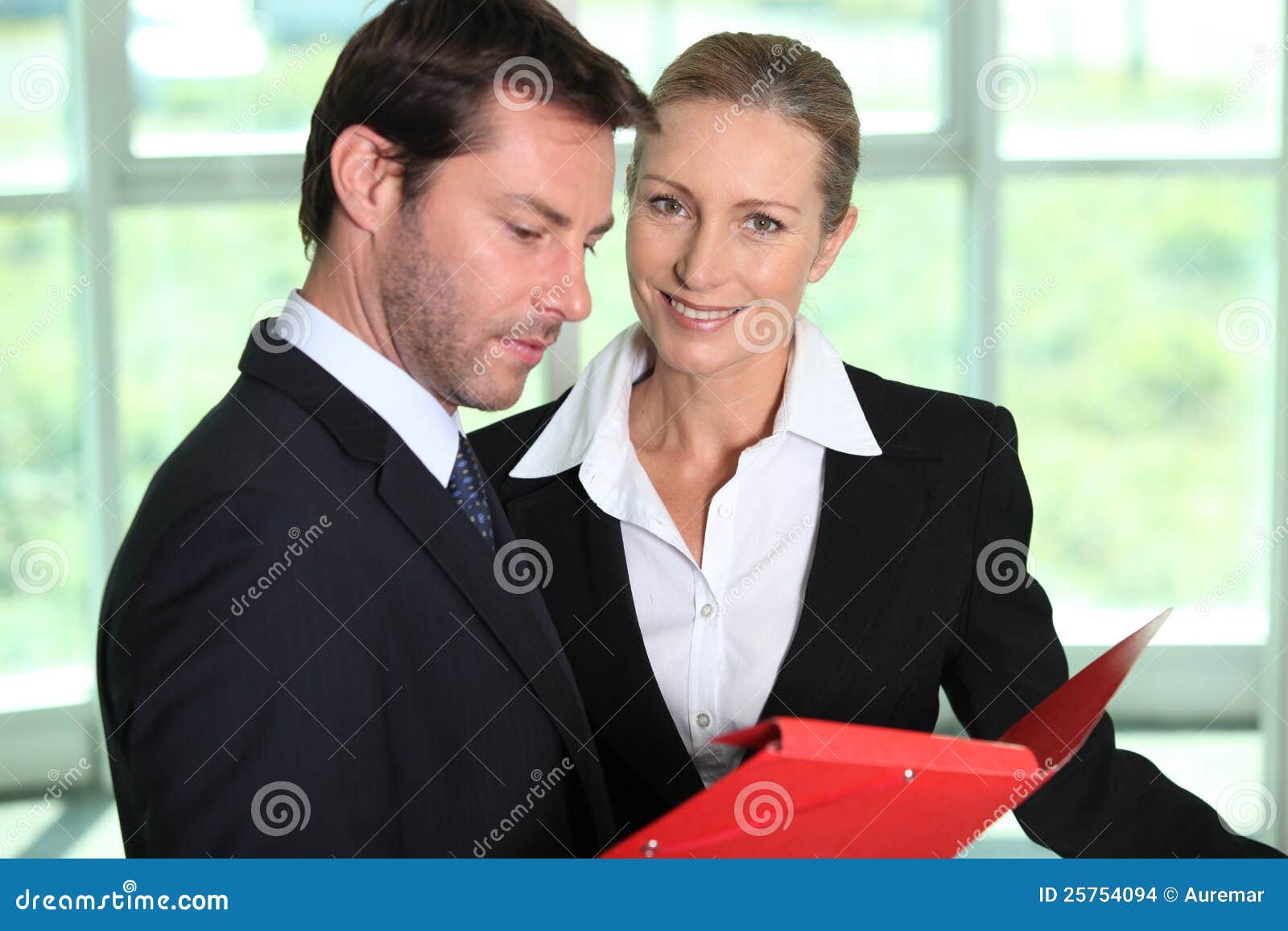 Businessman Looking at Paperwork. Stock Photo - Image of close ...