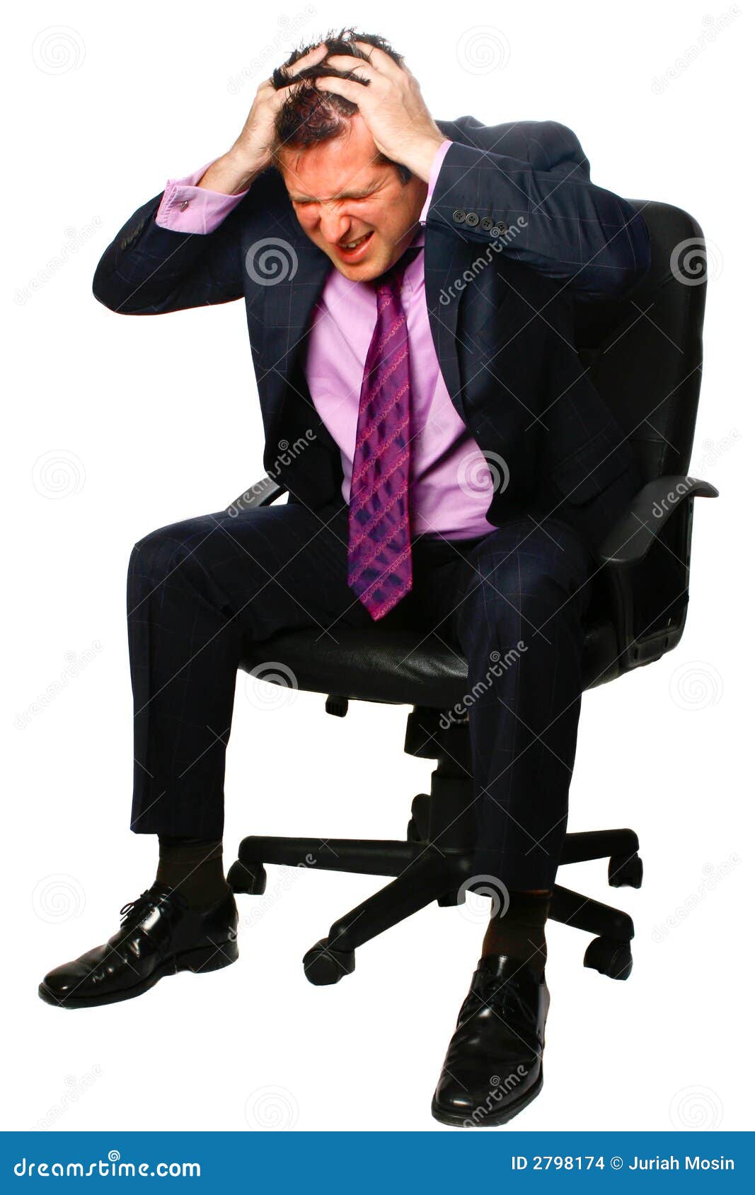 Businessman Looking Stressed Stock Photo - Image of disappointed ...