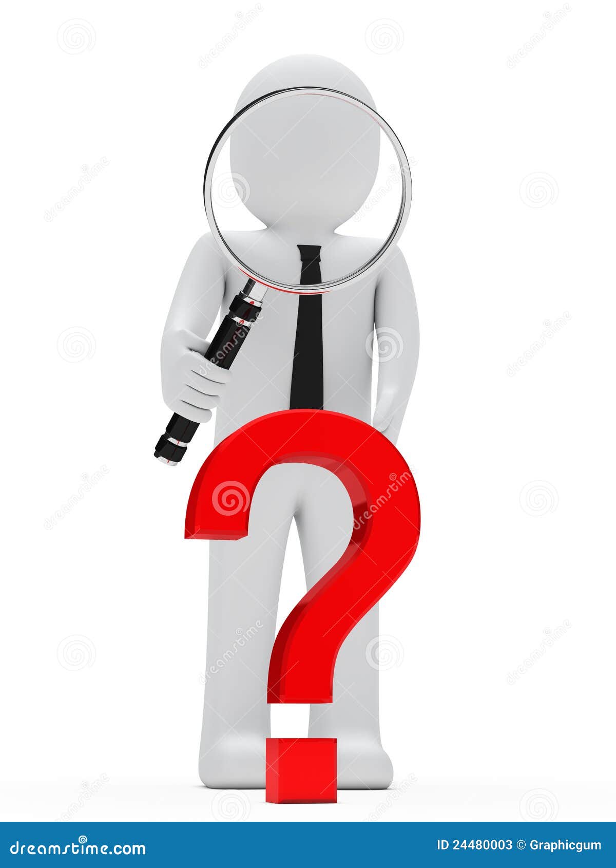 Businessman Magnifying Glass Question Mark Stock Illustration ... Businessman Magnifying Glass Question Mark Stock Illustration ...