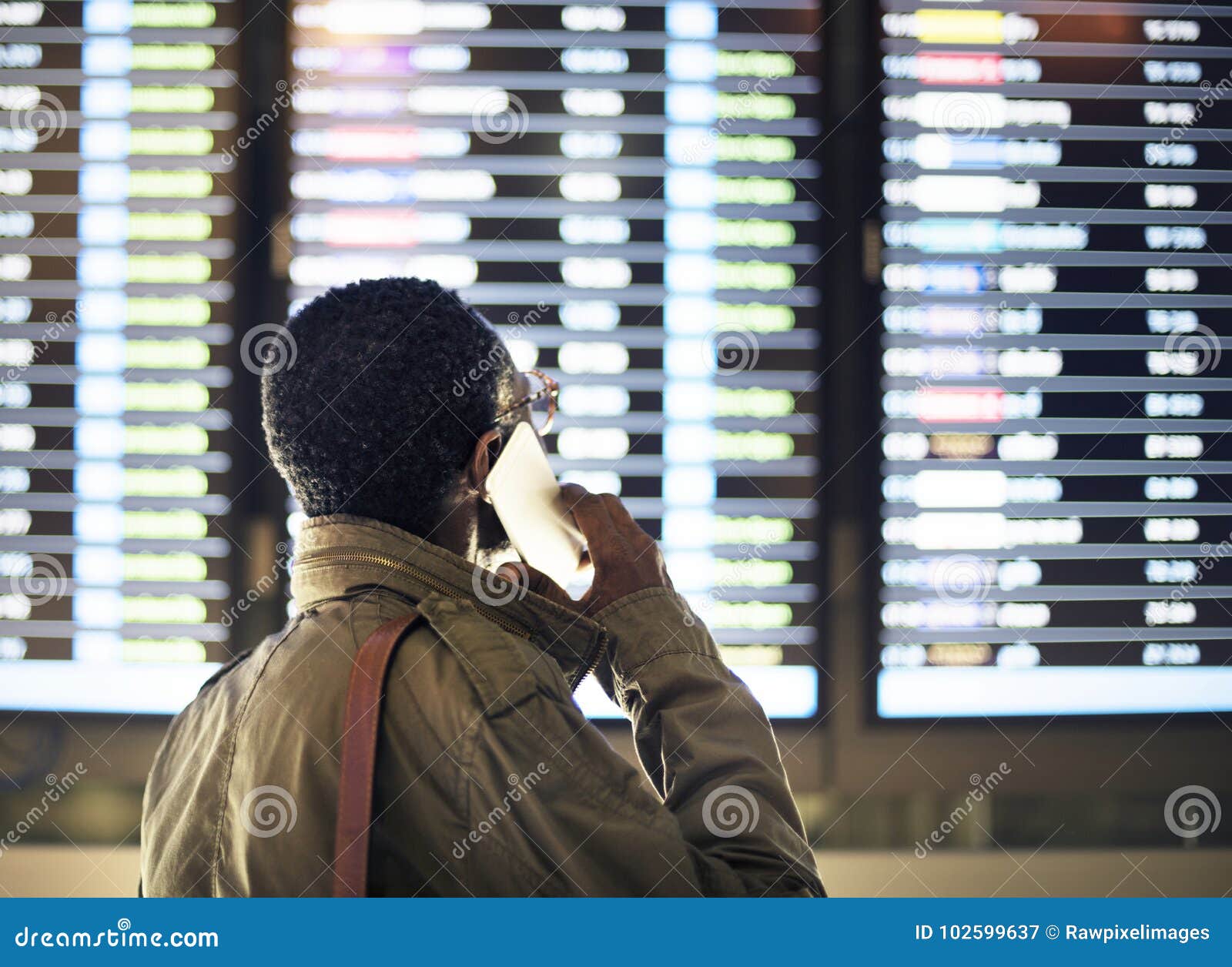Businessman is Making a Call Stock Image - Image of occupation ...