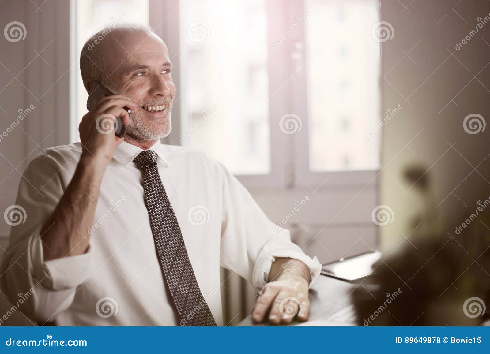 Businessman making a call stock photo. Image of cash - 89649878