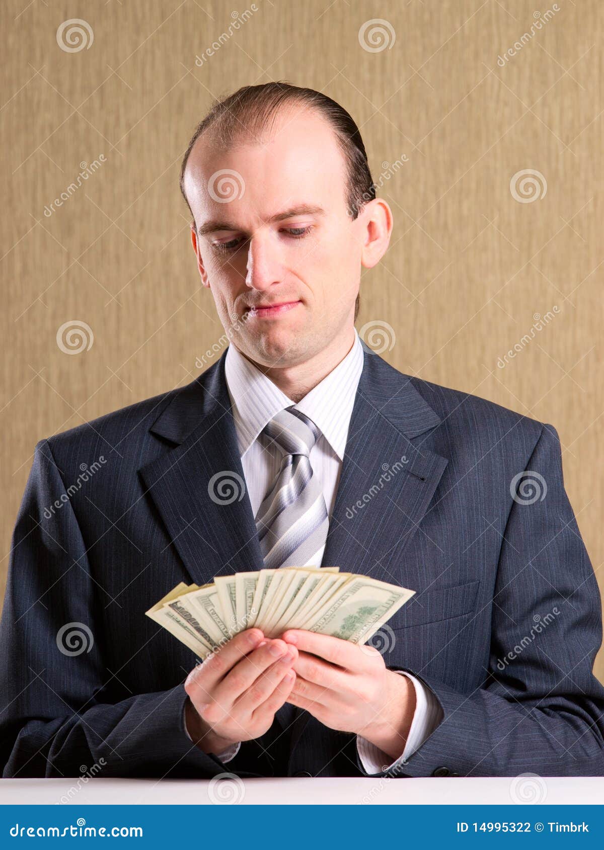 Businessman with money stock photo. Image of money, finance - 14995322
