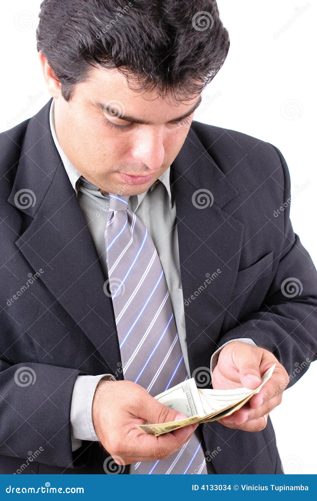 Businessman and Money stock photo. Image of ties, male - 4133034