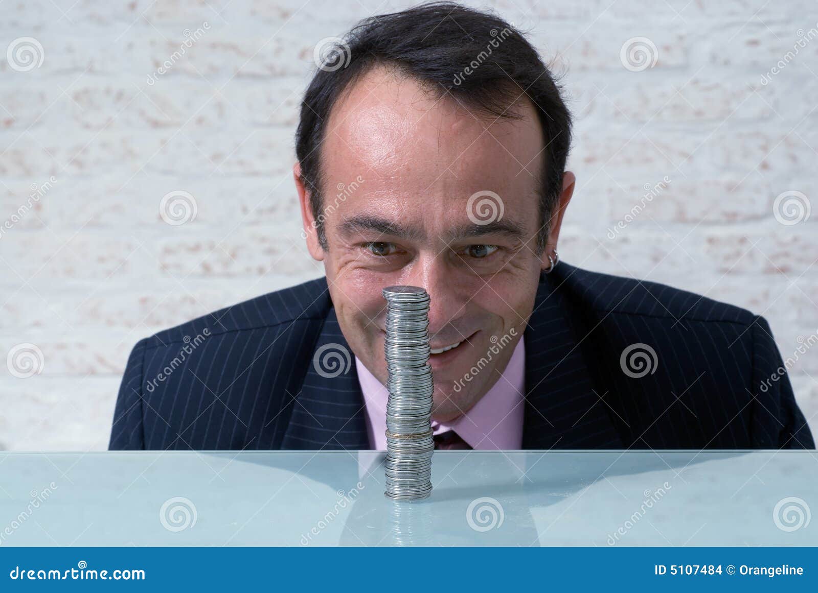 Businessman with Money stock photo. Image of finance, businessman - 5107484