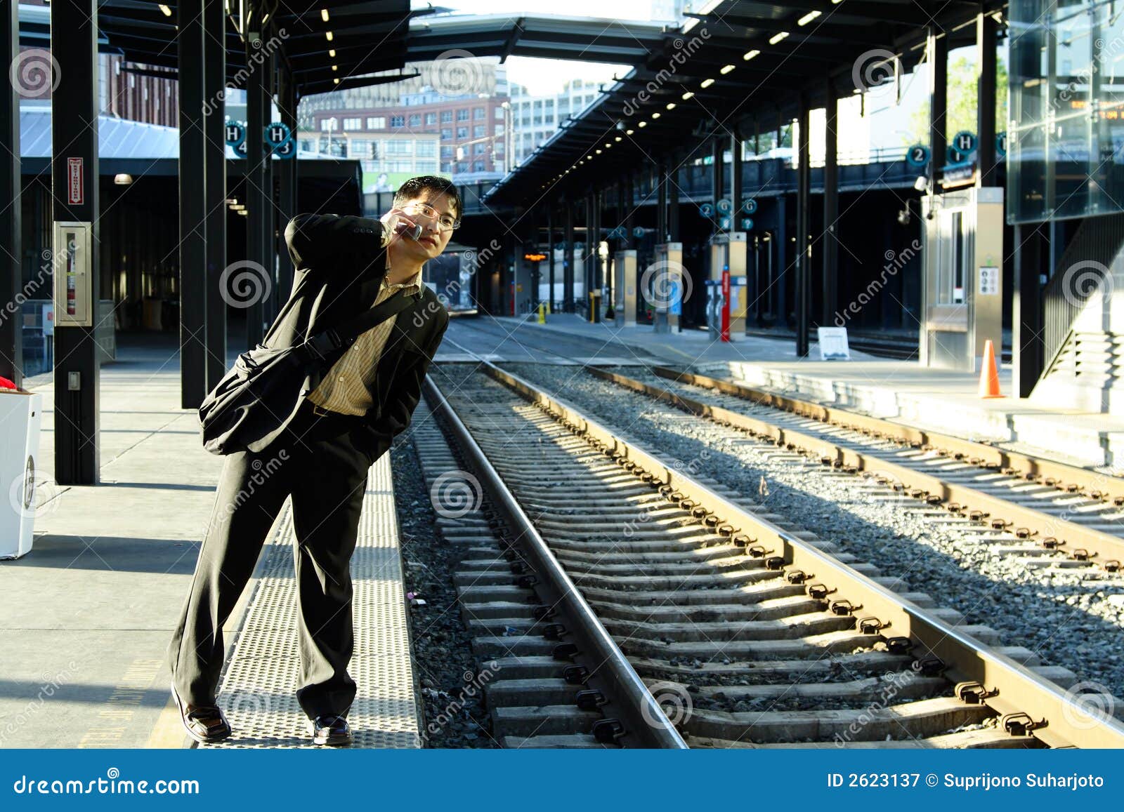 Businessman on the move stock image. Image of asian, discussion - 2623137