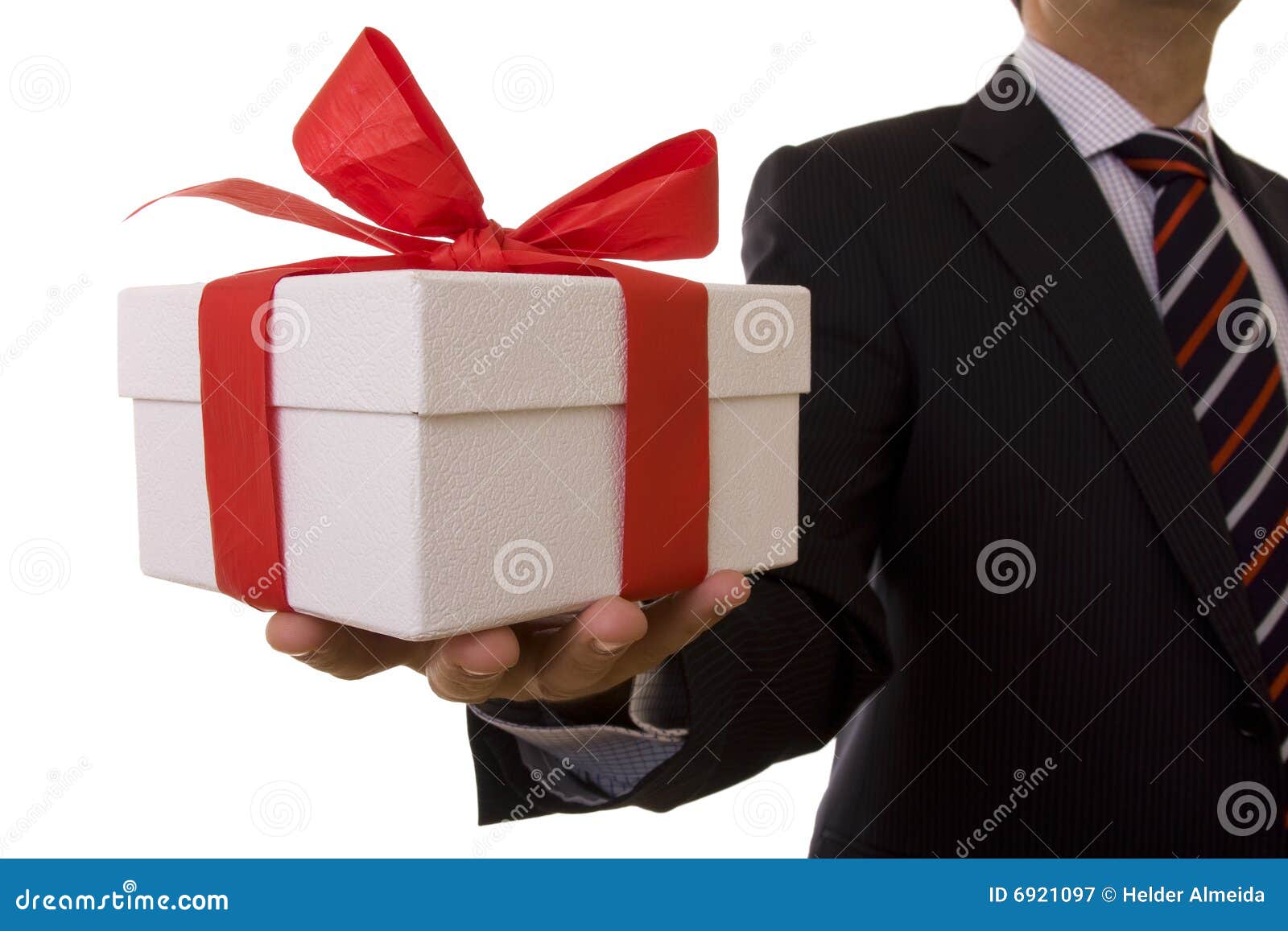 Businessman offer stock image. Image of businessmen, delivery - 6921097