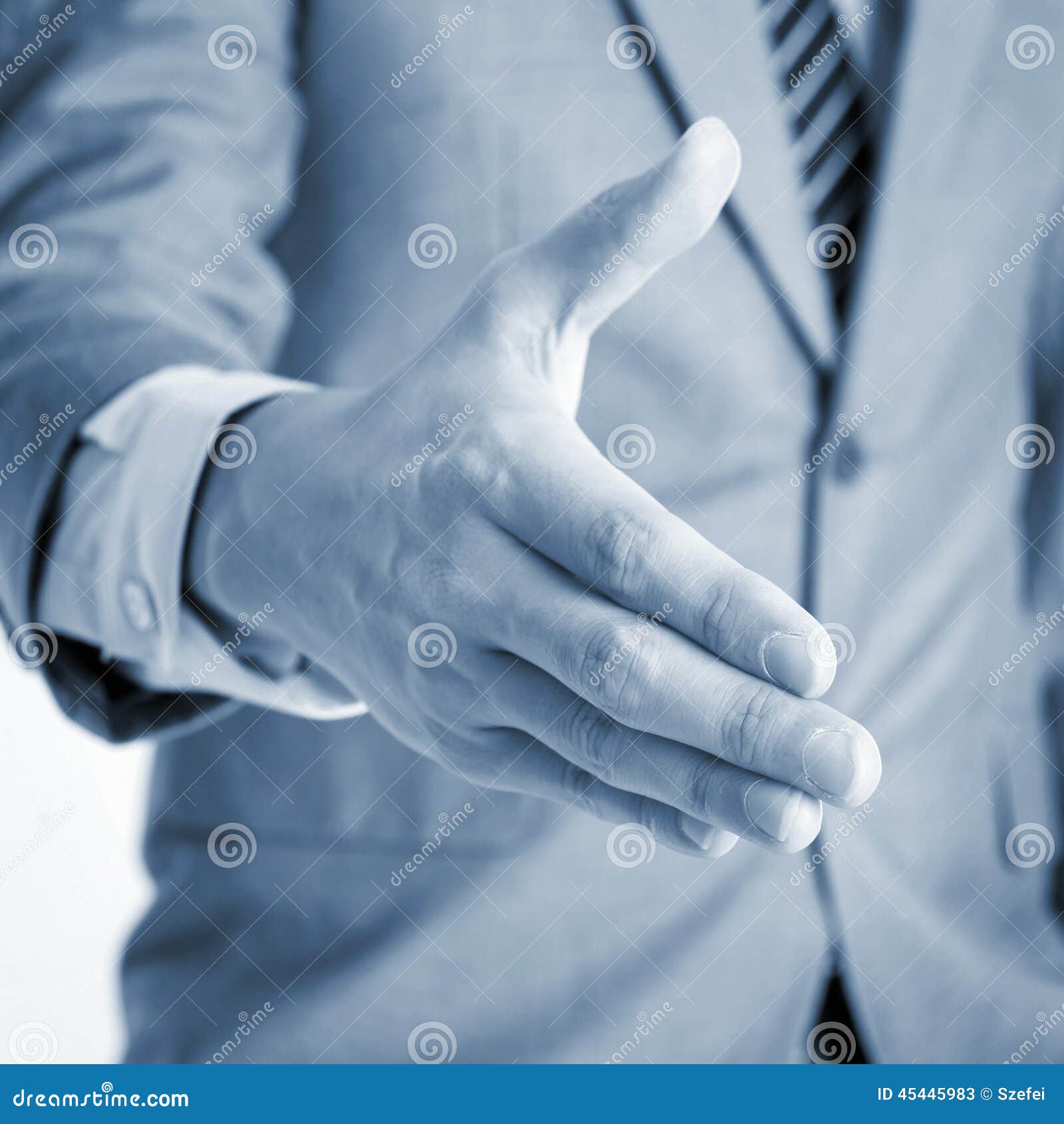 Businessman Offer Hand Shake Stock Image - Image of agreement ...