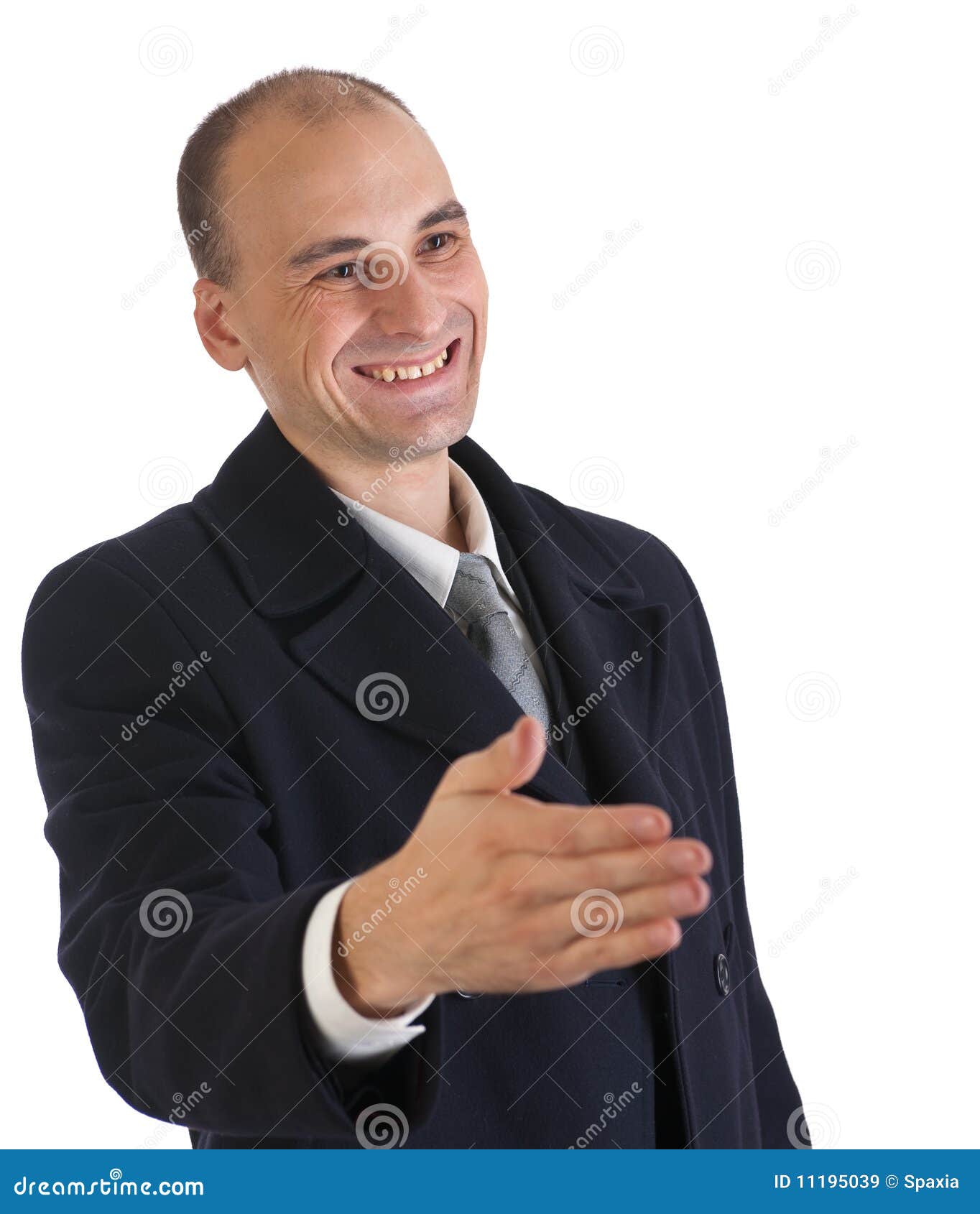 Businessman Offering a Handshake Stock Image - Image of life, gesture ...