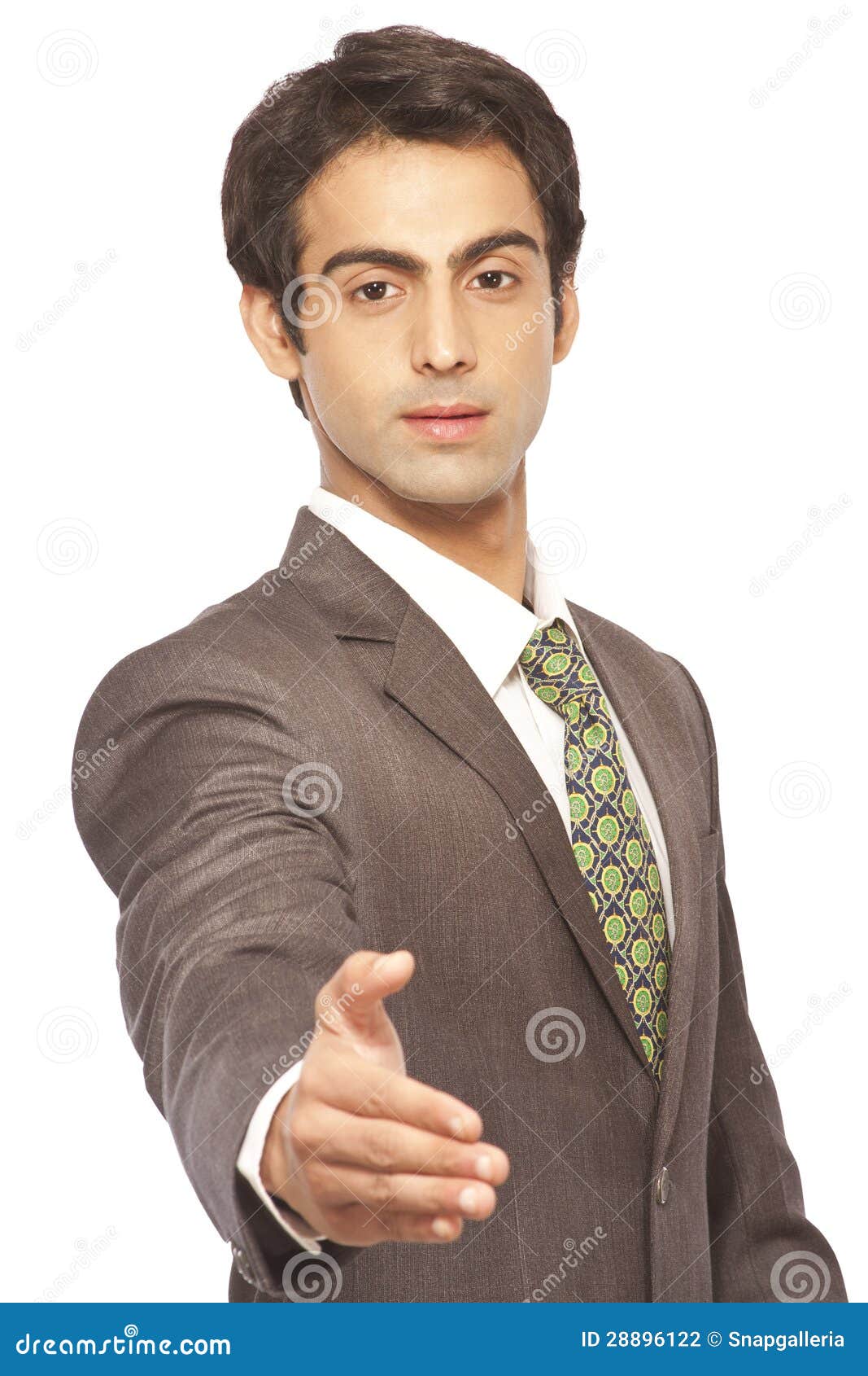 Businessman Offering Handshake Stock Photo - Image of agreement ...
