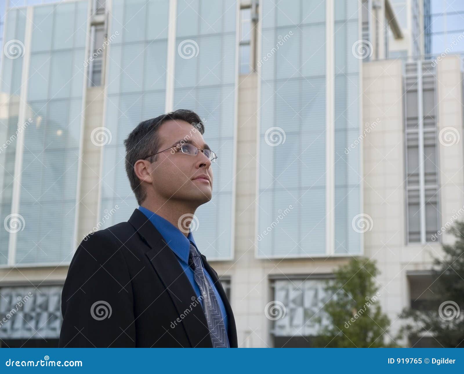 Businessman Office Building Stock Image - Image of independent ...
