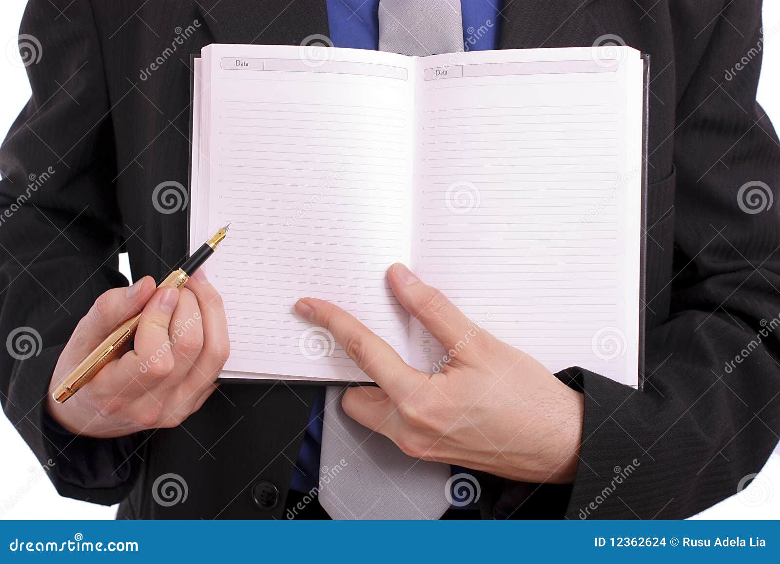 Businessman with open book stock photo. Image of finance - 12362624