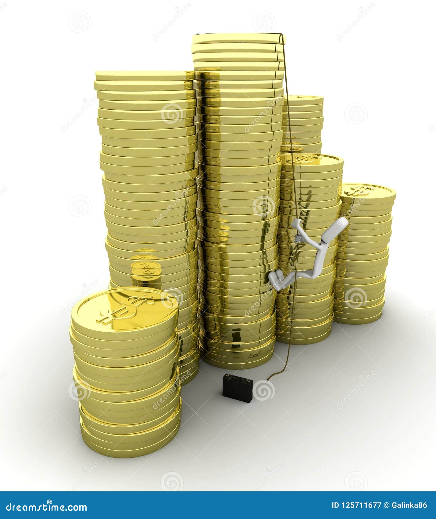 Businessman Overcomes Difficulties Stock Illustration - Illustration of ... Businessman Overcomes Difficulties Stock Illustration - Illustration of ...