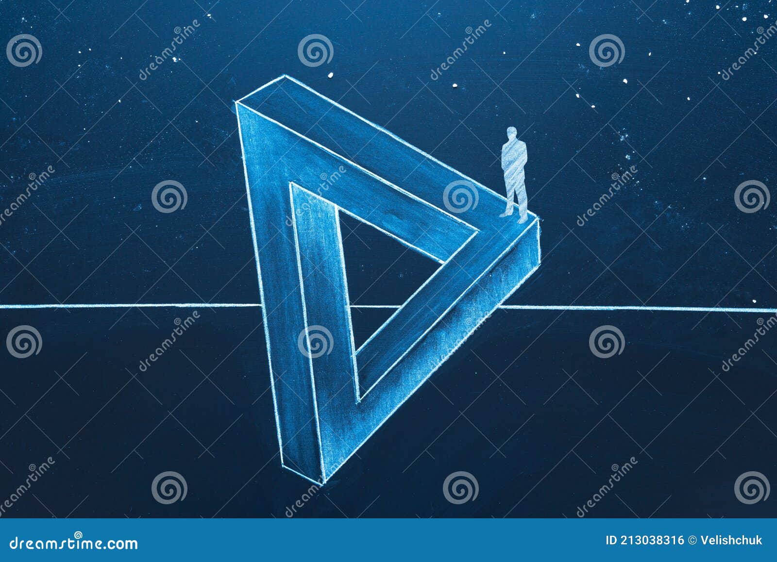 Surreal Triangle Shapes. Royalty-Free Stock Image | CartoonDealer.com ...