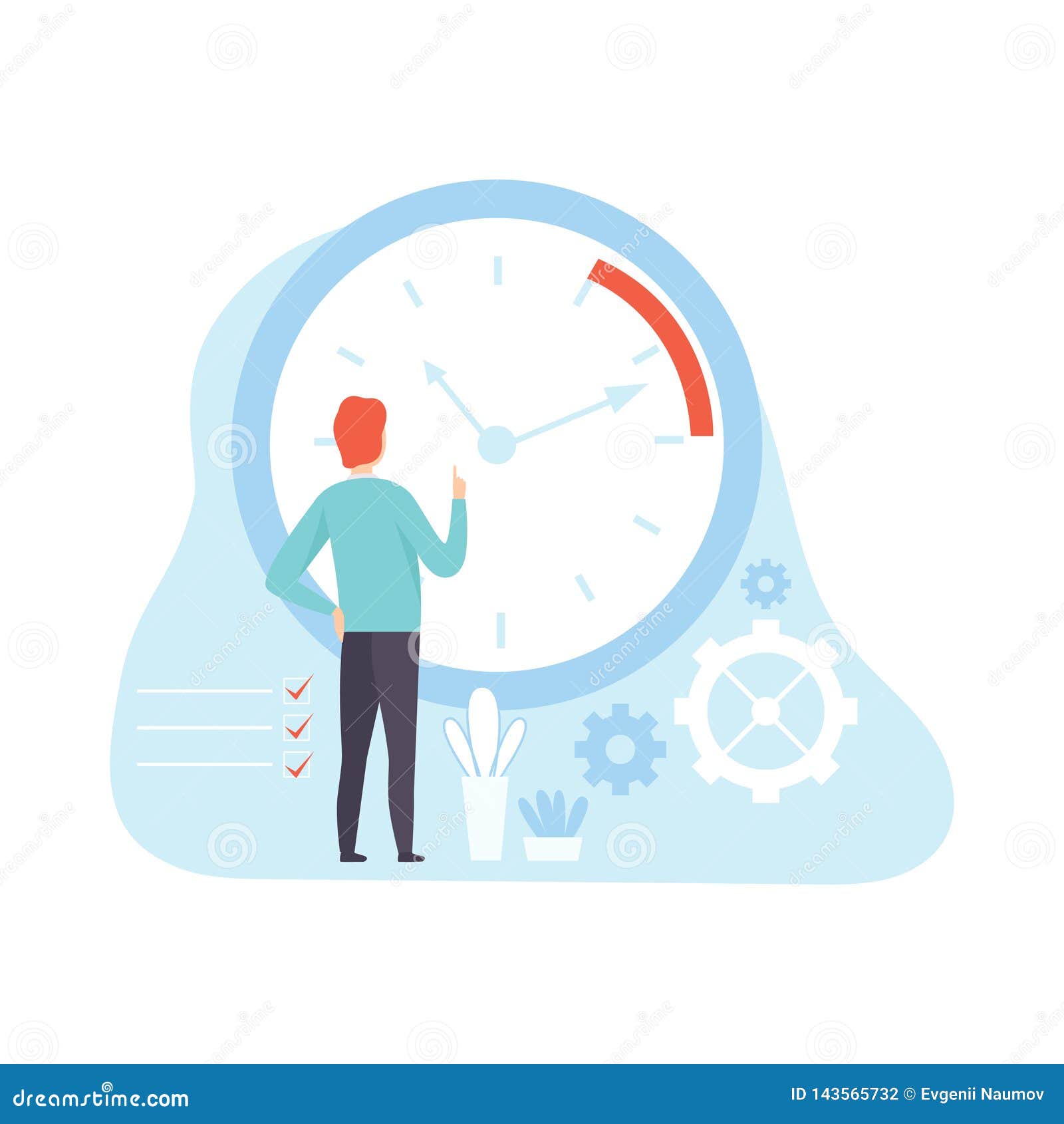 Controlling Management Shows Controller Interface And Head Royalty-Free ...
