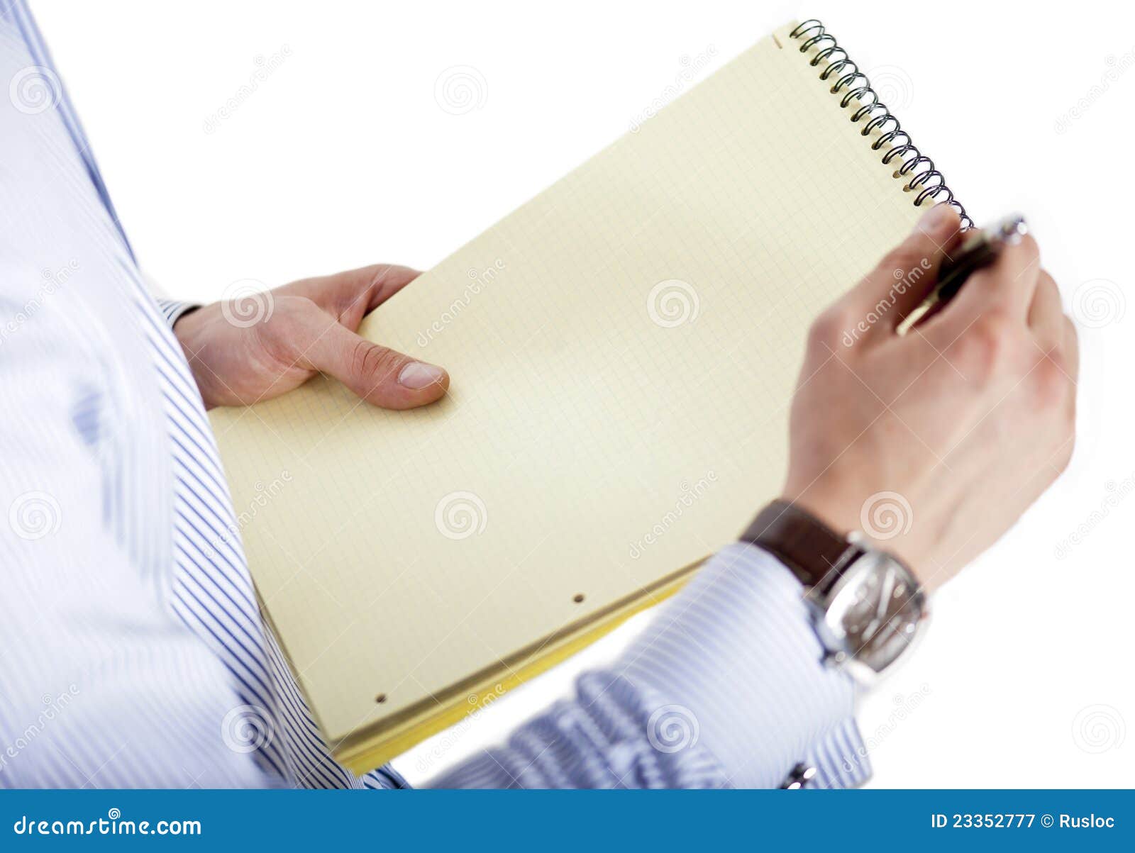 Businessman Planning on a Paper Stock Image - Image of manager, work ...