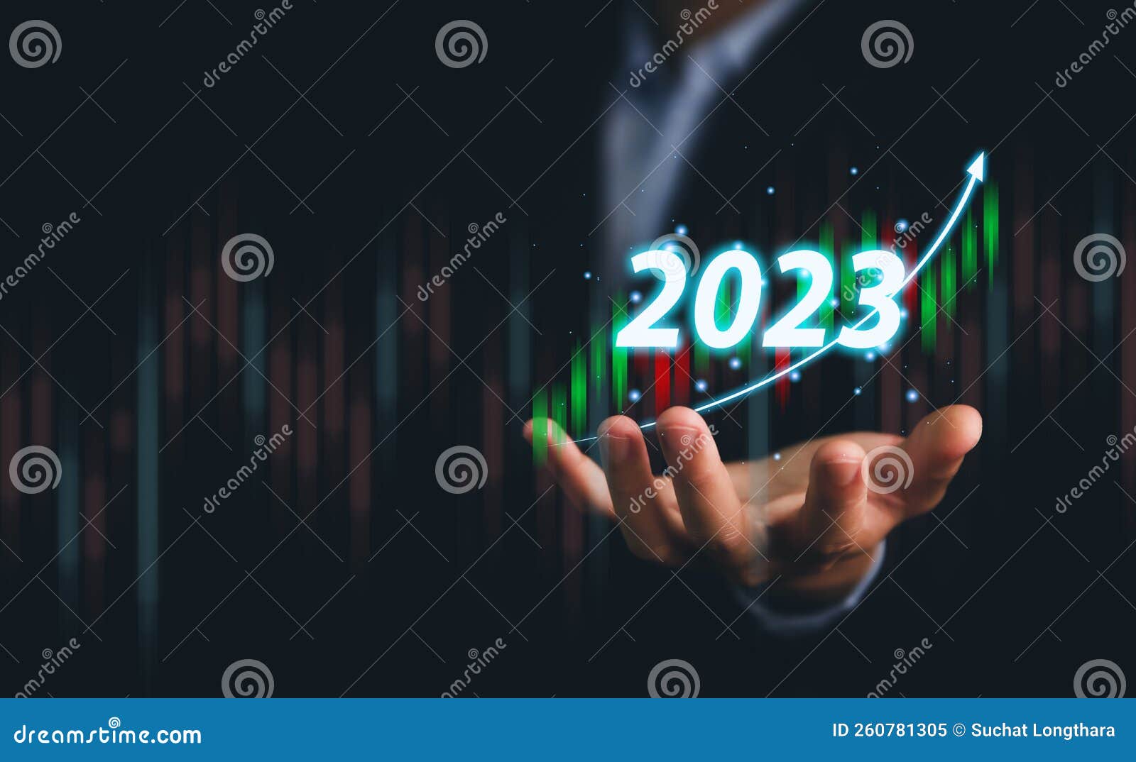 Businessman Plots a Powerful Analytical Strategy that Shows a Positive ...