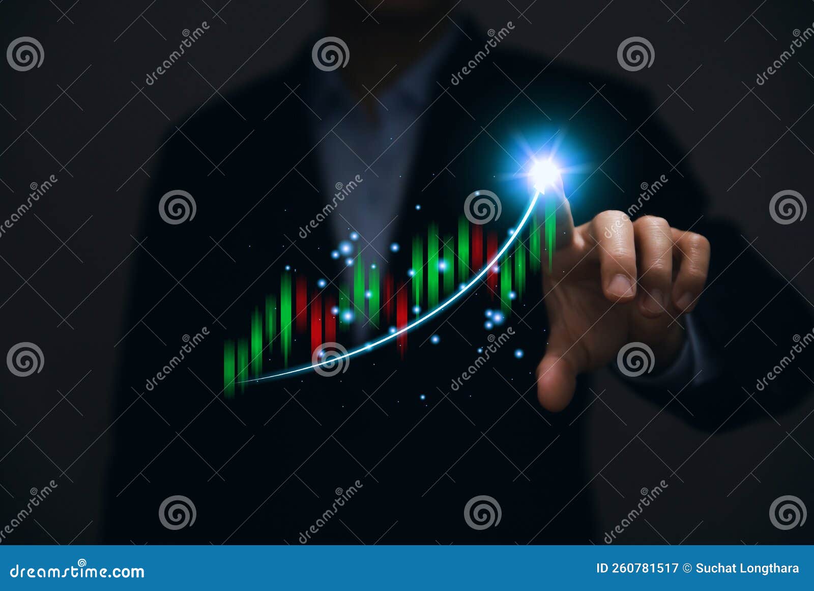 A Businessman Plots a Powerful Analytical Strategy that Shows a ...