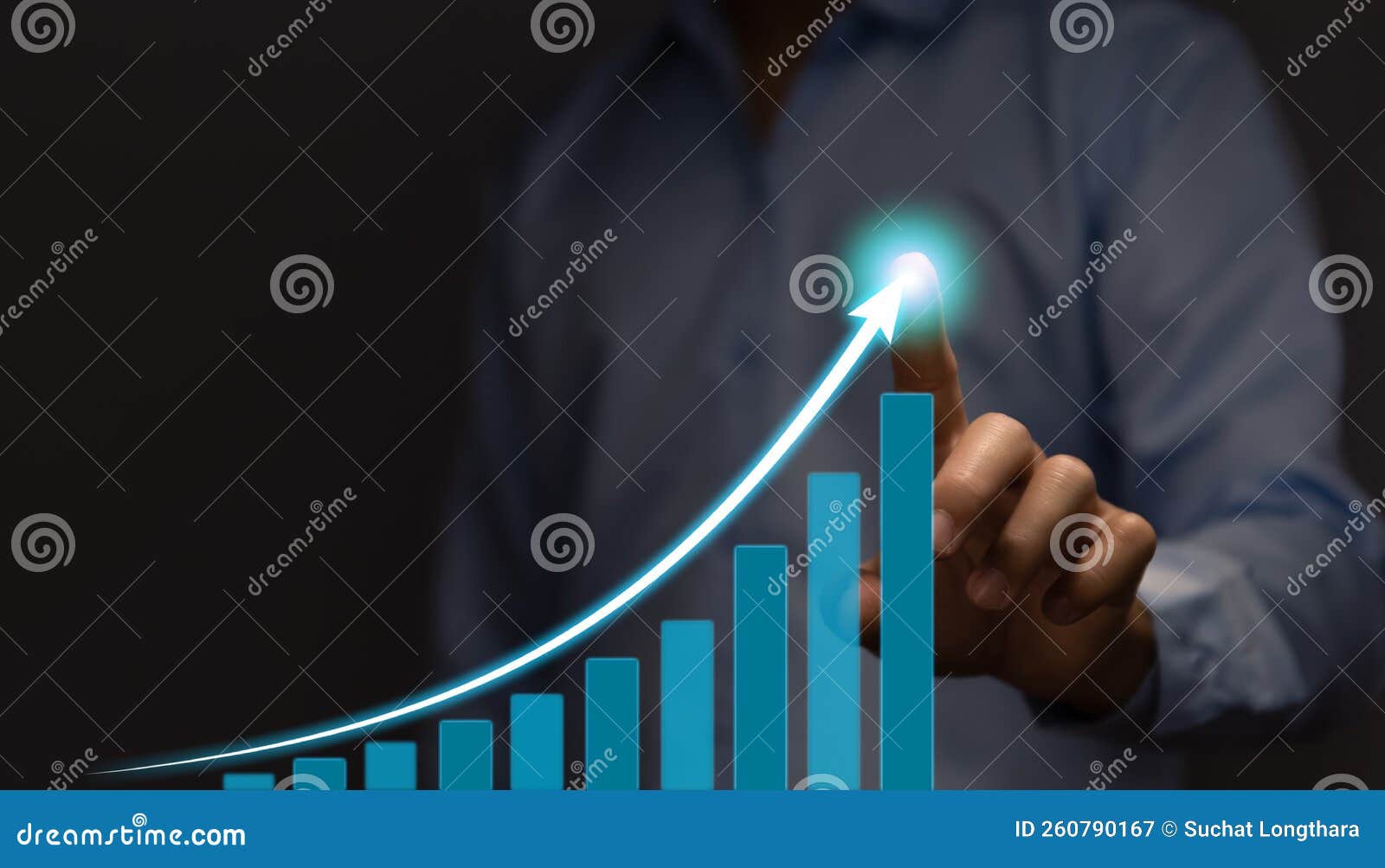 A Businessman Plots a Powerful Analytical Strategy that Shows a ...