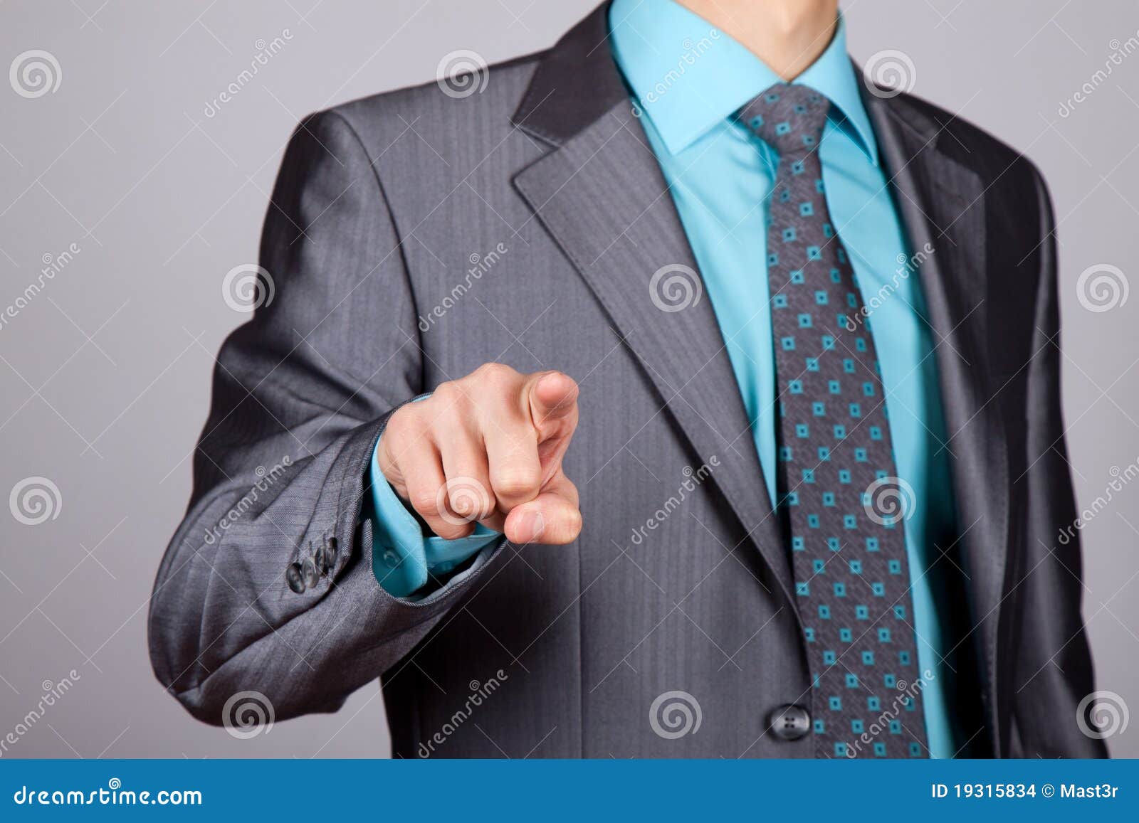 Businessman point finger stock photo. Image of choice - 19315834