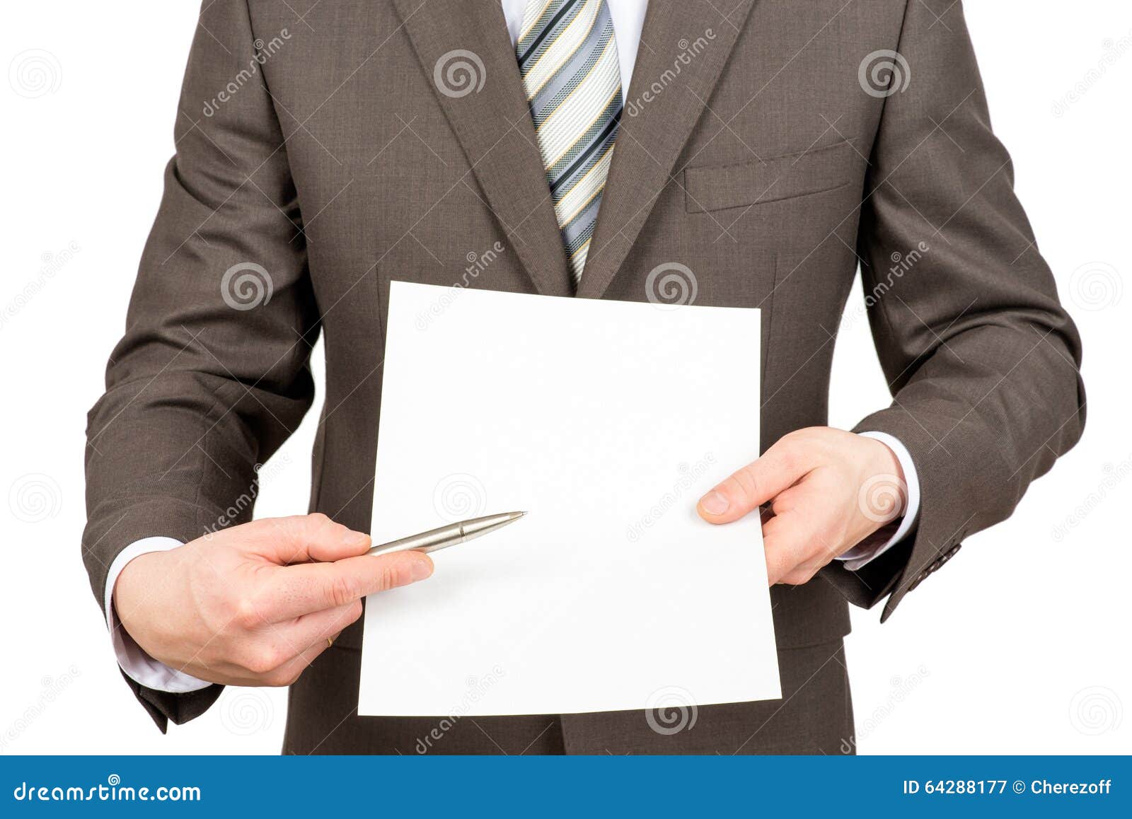 Businessman Pointing at Blank Paper with Pen Stock Image - Image of ... Businessman Pointing at Blank Paper with Pen Stock Image - Image of ...