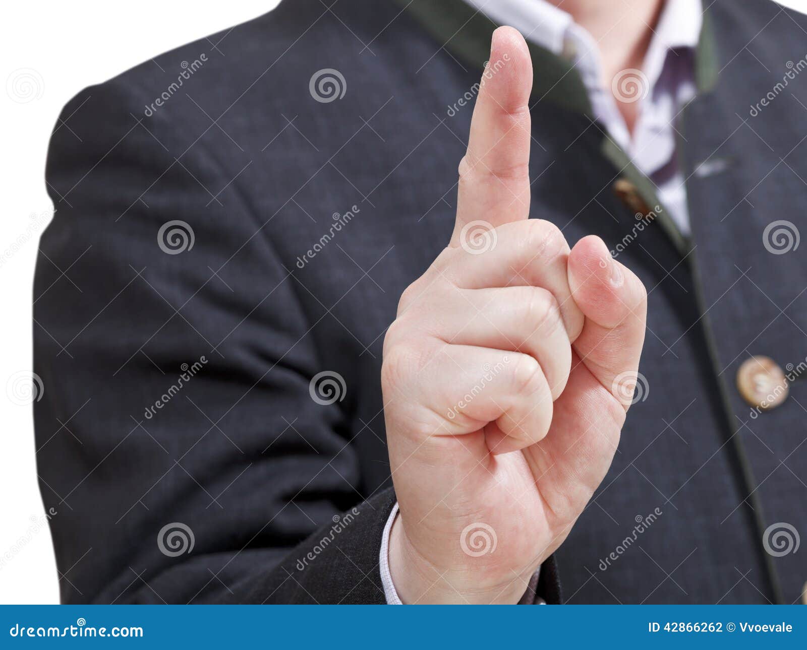 Attention Forefinger Hand Gesture Stock Photos - Download 539 Royalty ...