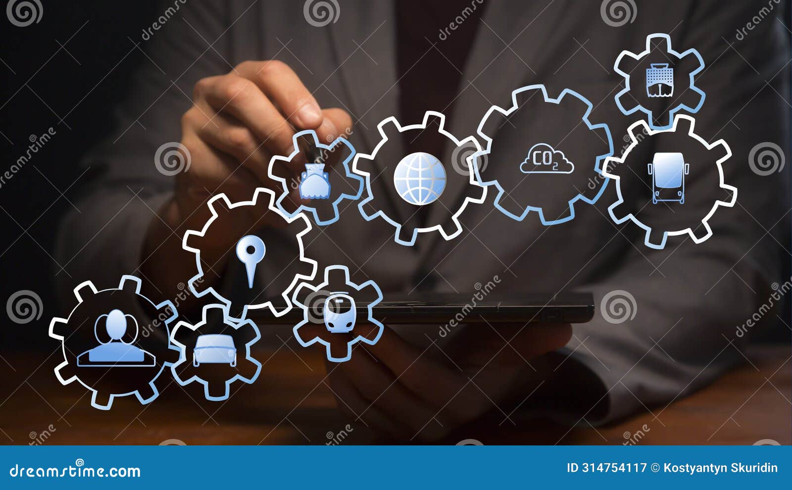 Types Of Infrastructure Architectures Stock Image | CartoonDealer.com ...