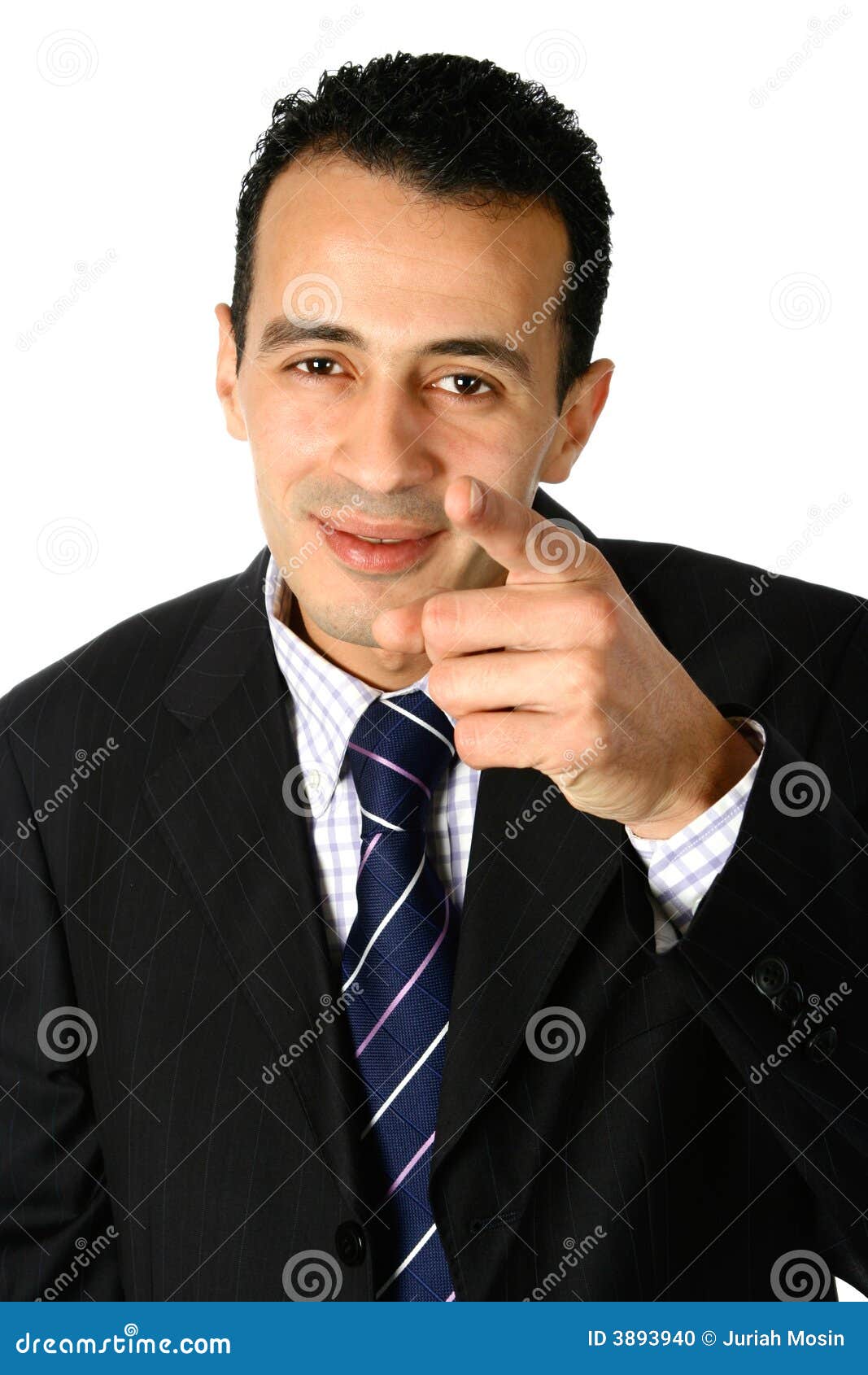 Businessman Points Towards Viewer Stock Photo - Image of suit, gesture ...