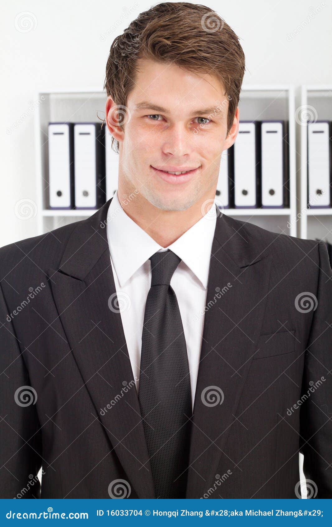Businessman portrait stock photo. Image of person, business - 16033704