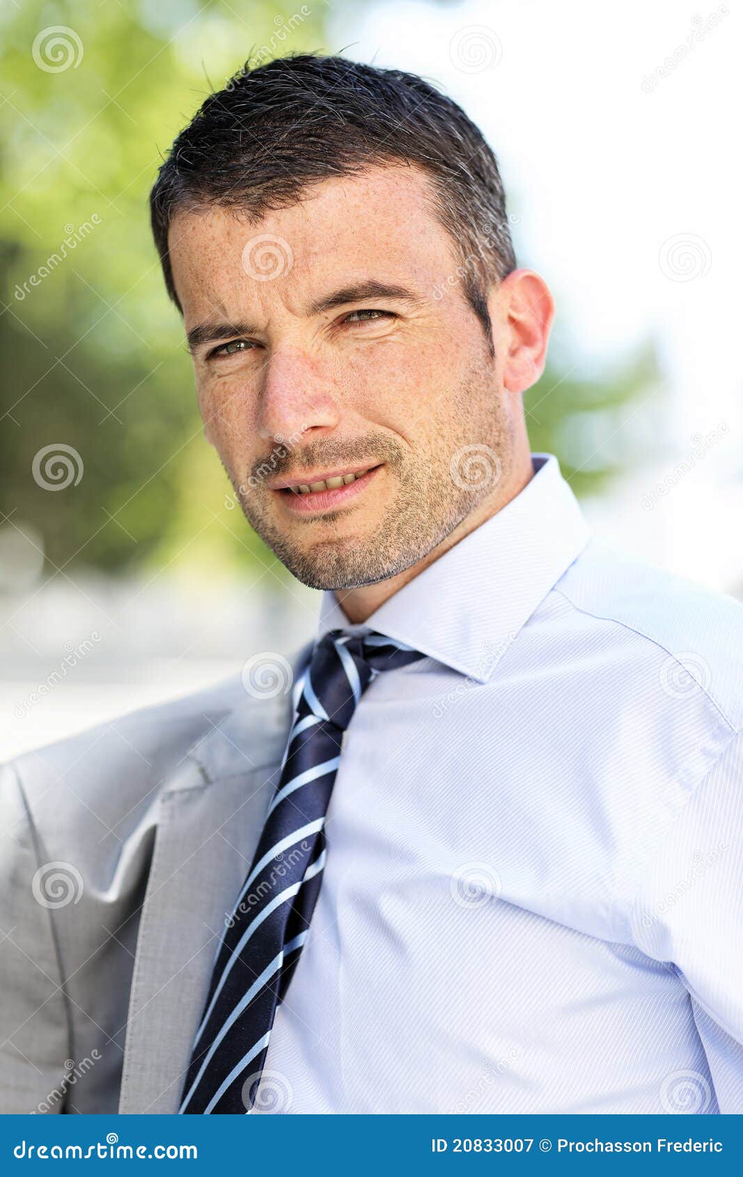 Businessman portrait stock image. Image of people, male - 20833007