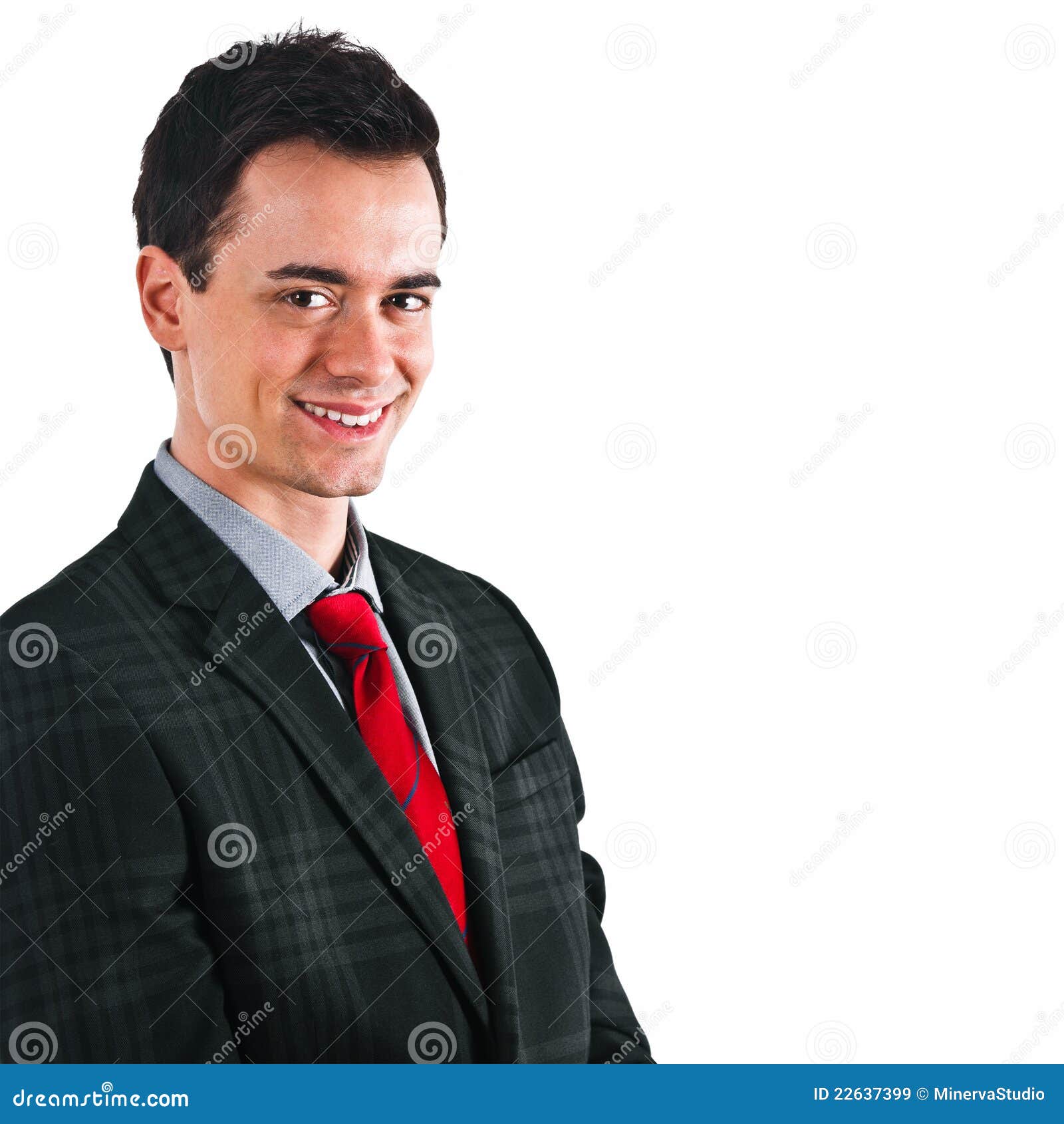 Businessman portrait stock image. Image of handsome, business - 22637399