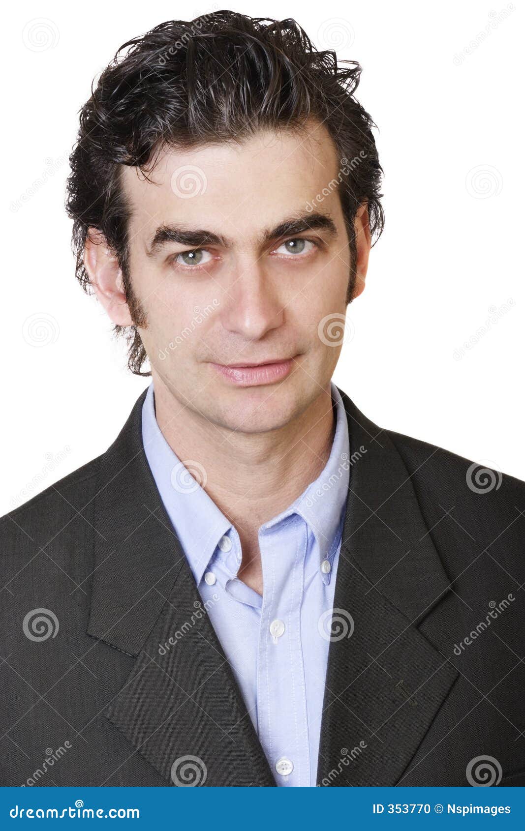 Businessman portrait stock photo. Image of brown, business - 353770