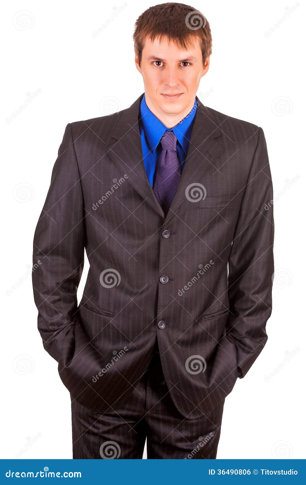 Businessman Portrait. Isolated Stock Photo - Image of manager, success ...