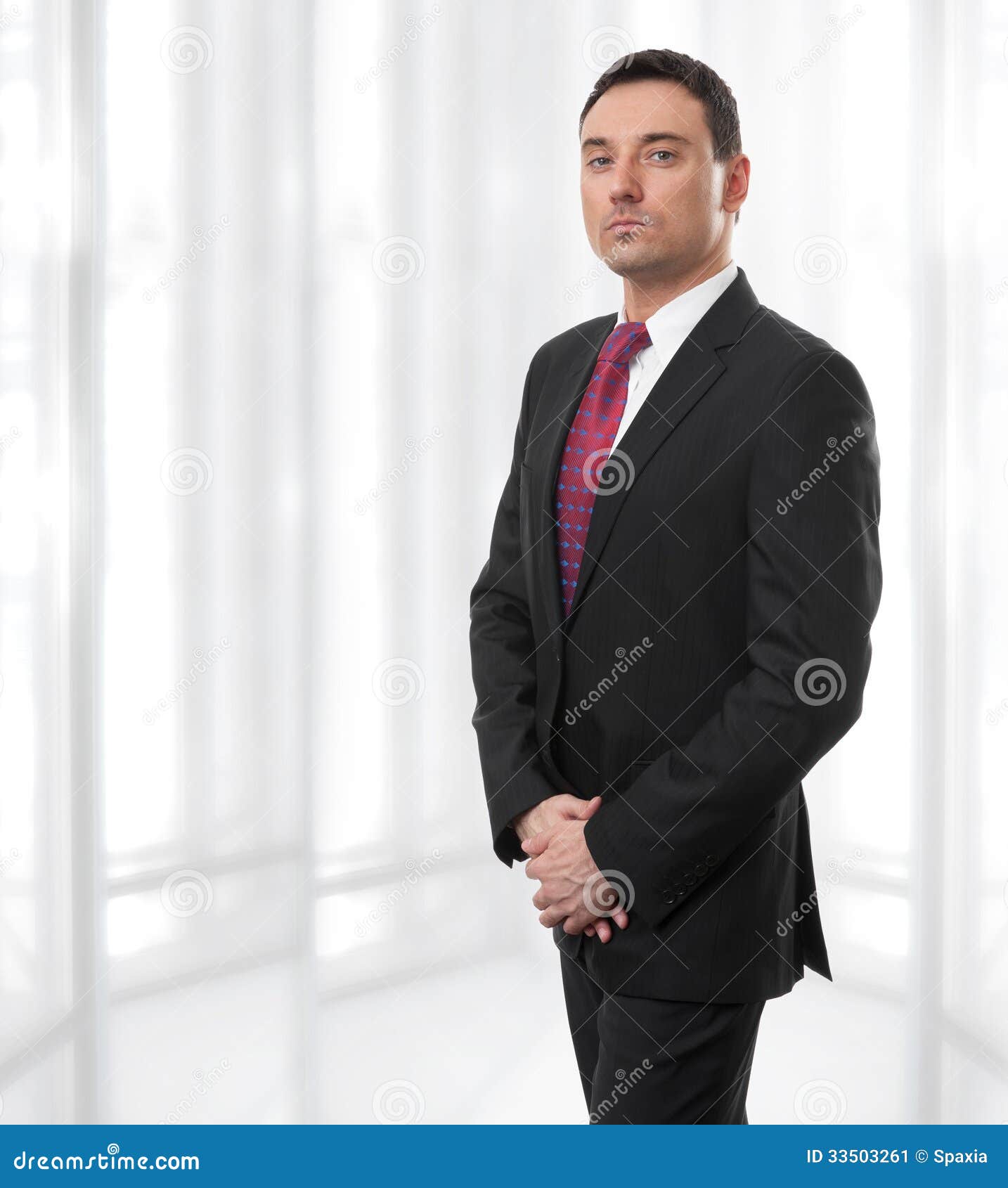 Businessman portrait stock image. Image of business, male - 33503261